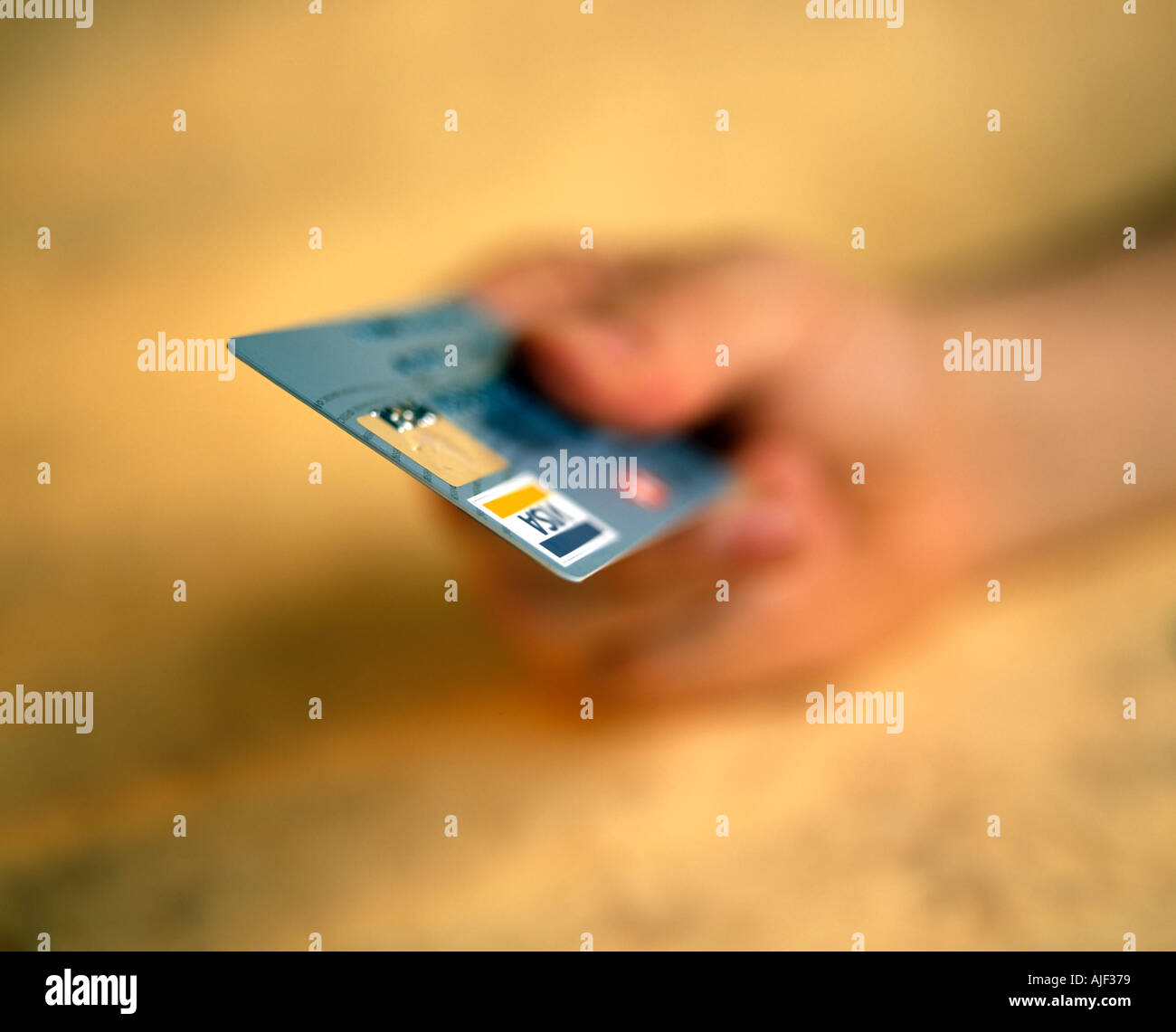 A person offering the credit card hi-res stock photography and images ...