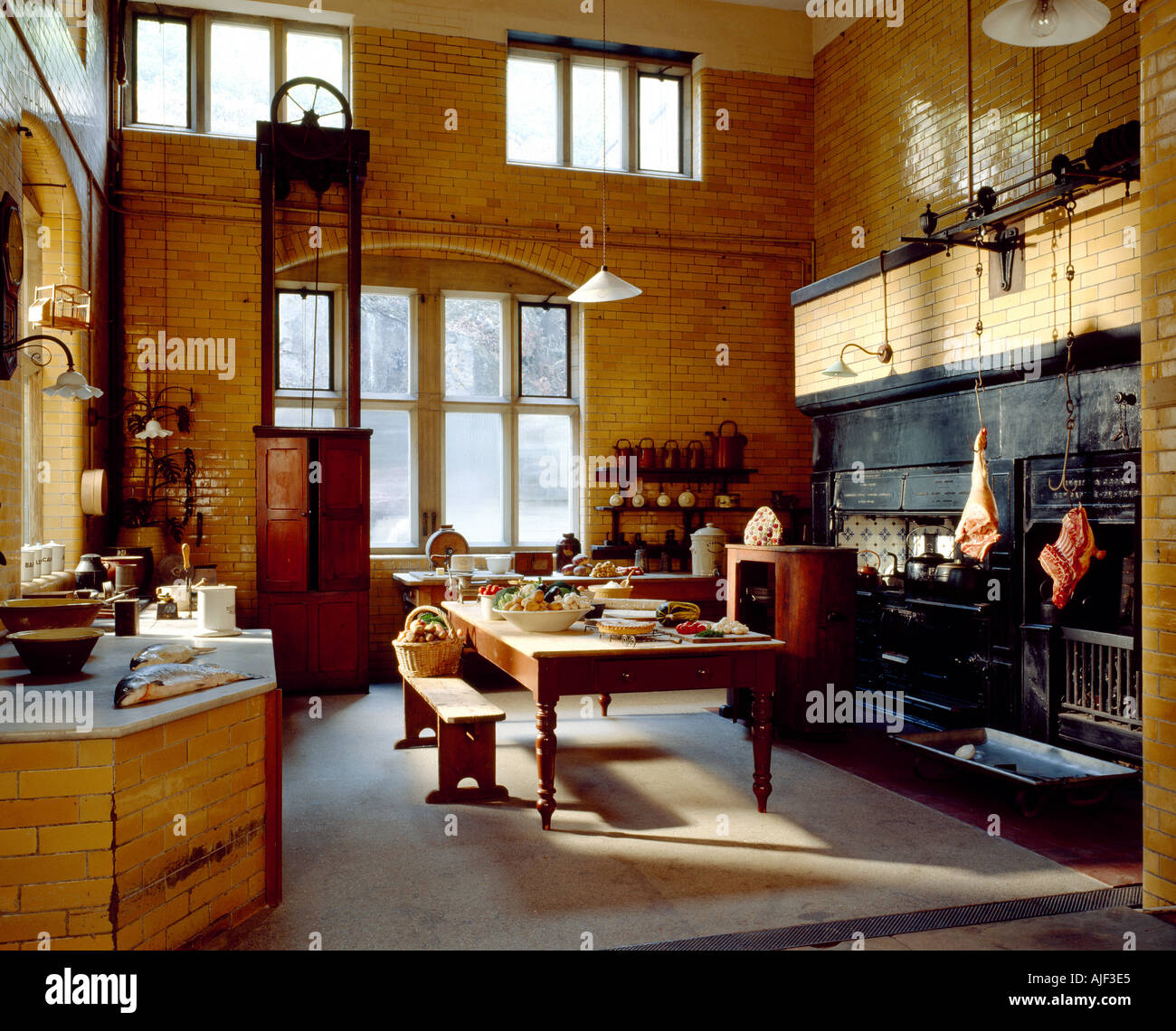 View of the Kitchen from the centre of the room looking towards the ...