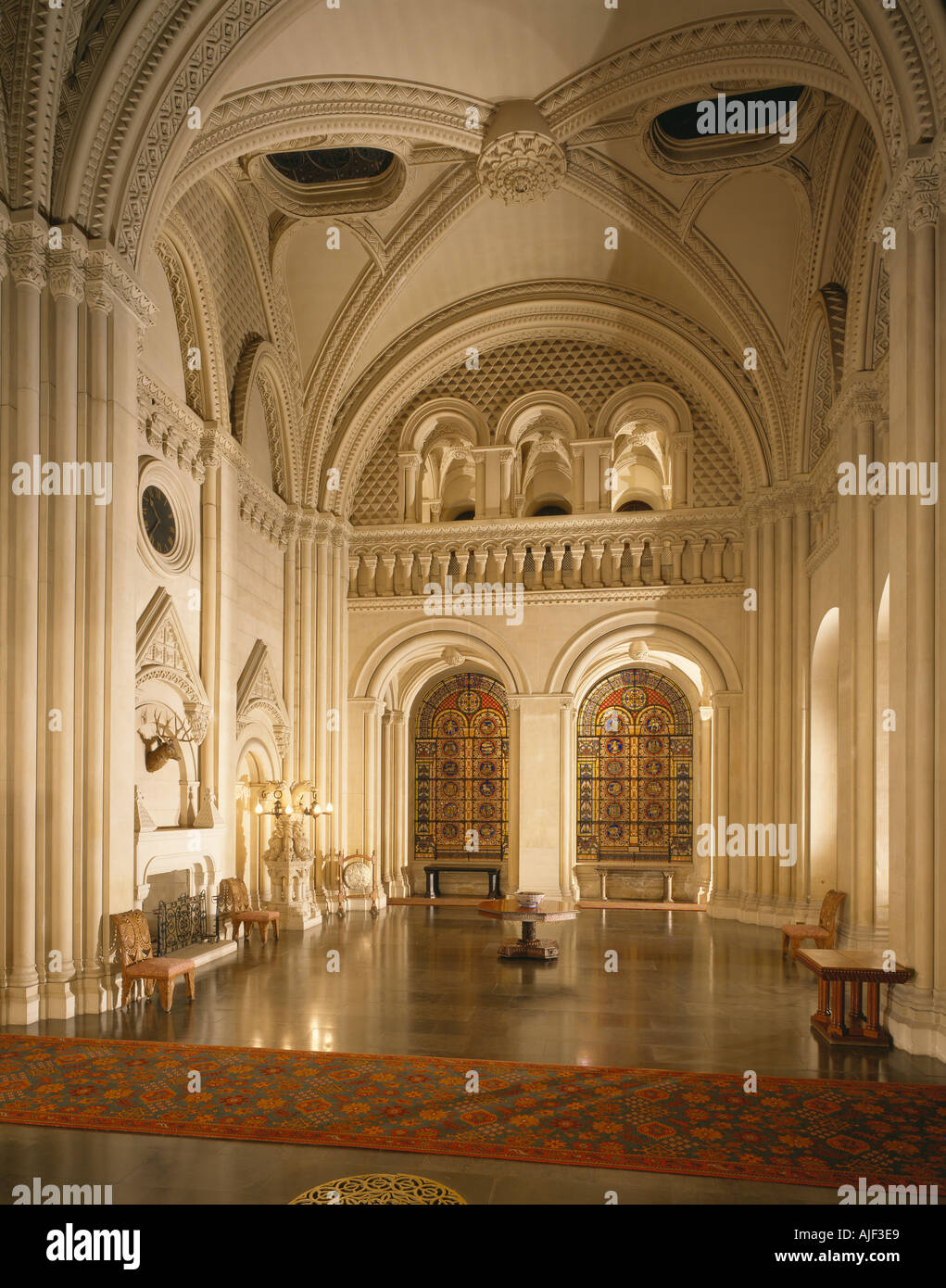 Penrhyn castle interior hi-res stock photography and images - Alamy