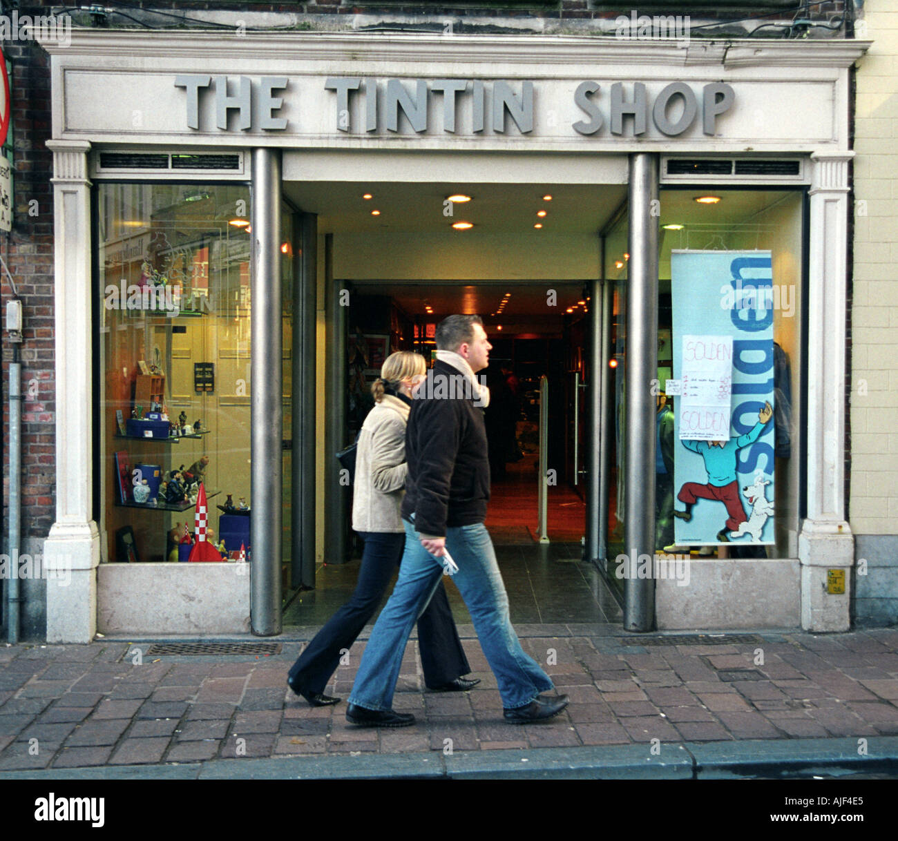 Tintin shop hi-res stock photography and images - Alamy
