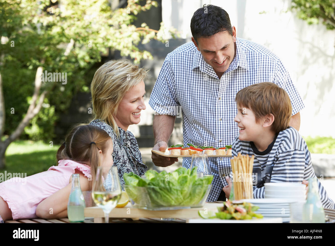 Portrait boy having meal hi-res stock photography and images - Alamy
