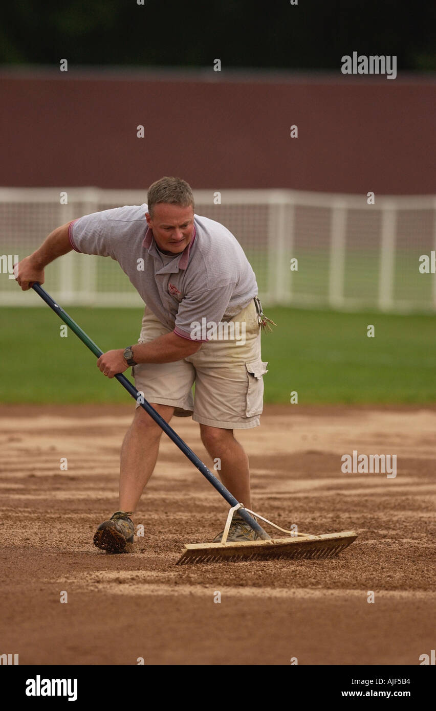 Soggy baseball diamond hi-res stock photography and images - Alamy