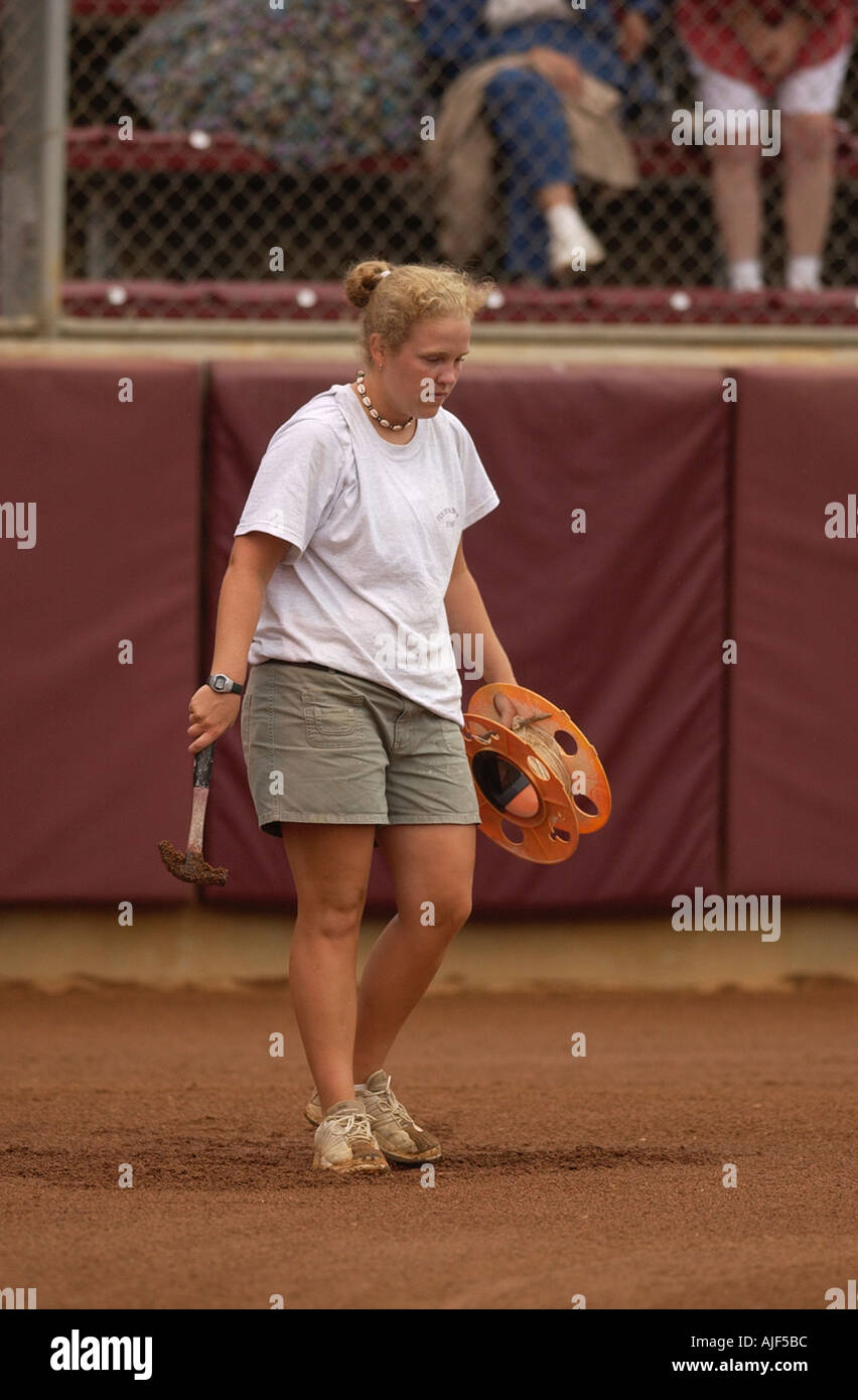 Baseball diamond field marking hi-res stock photography and images - Alamy