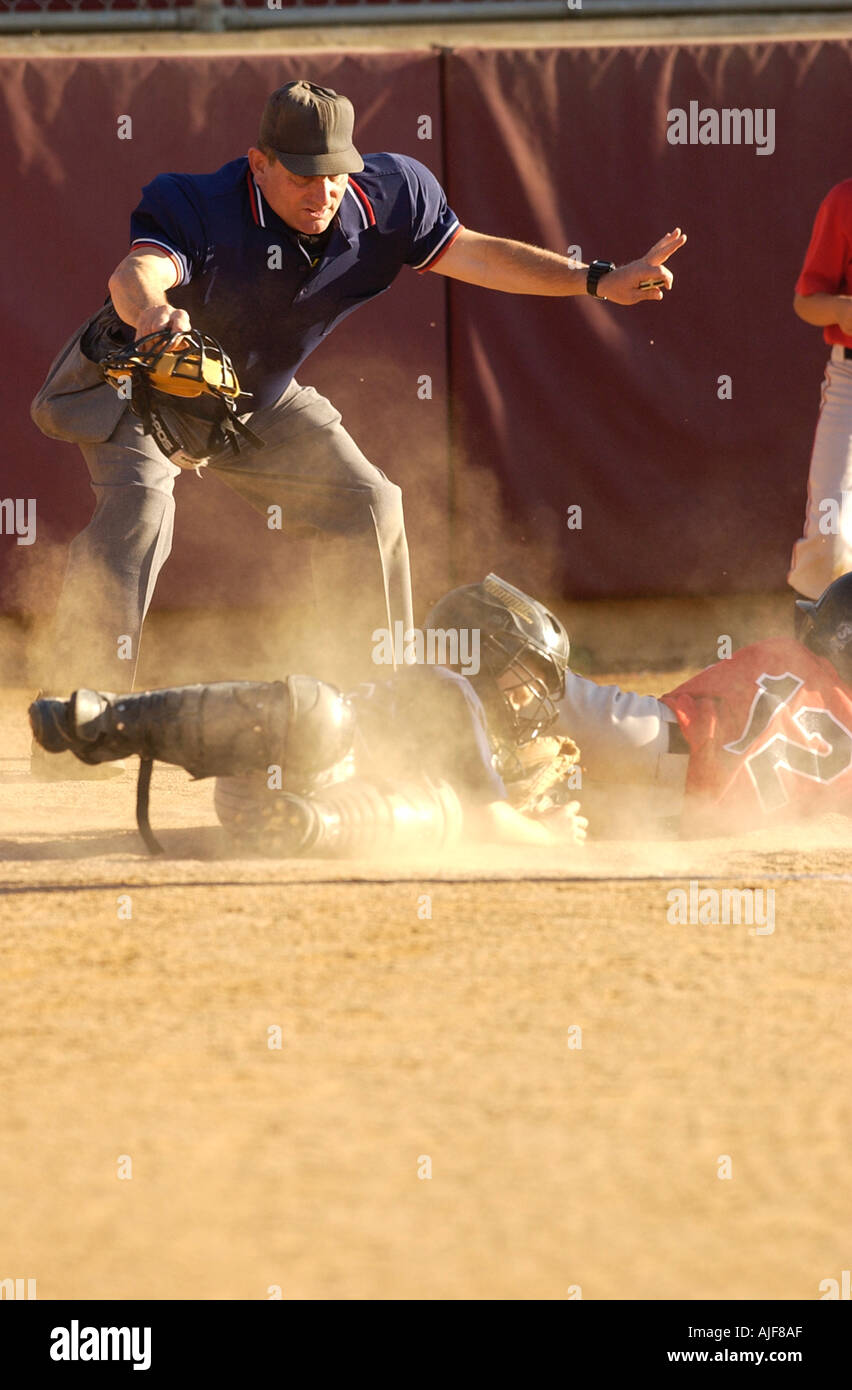 Umpire and strike out hi-res stock photography and images - Alamy