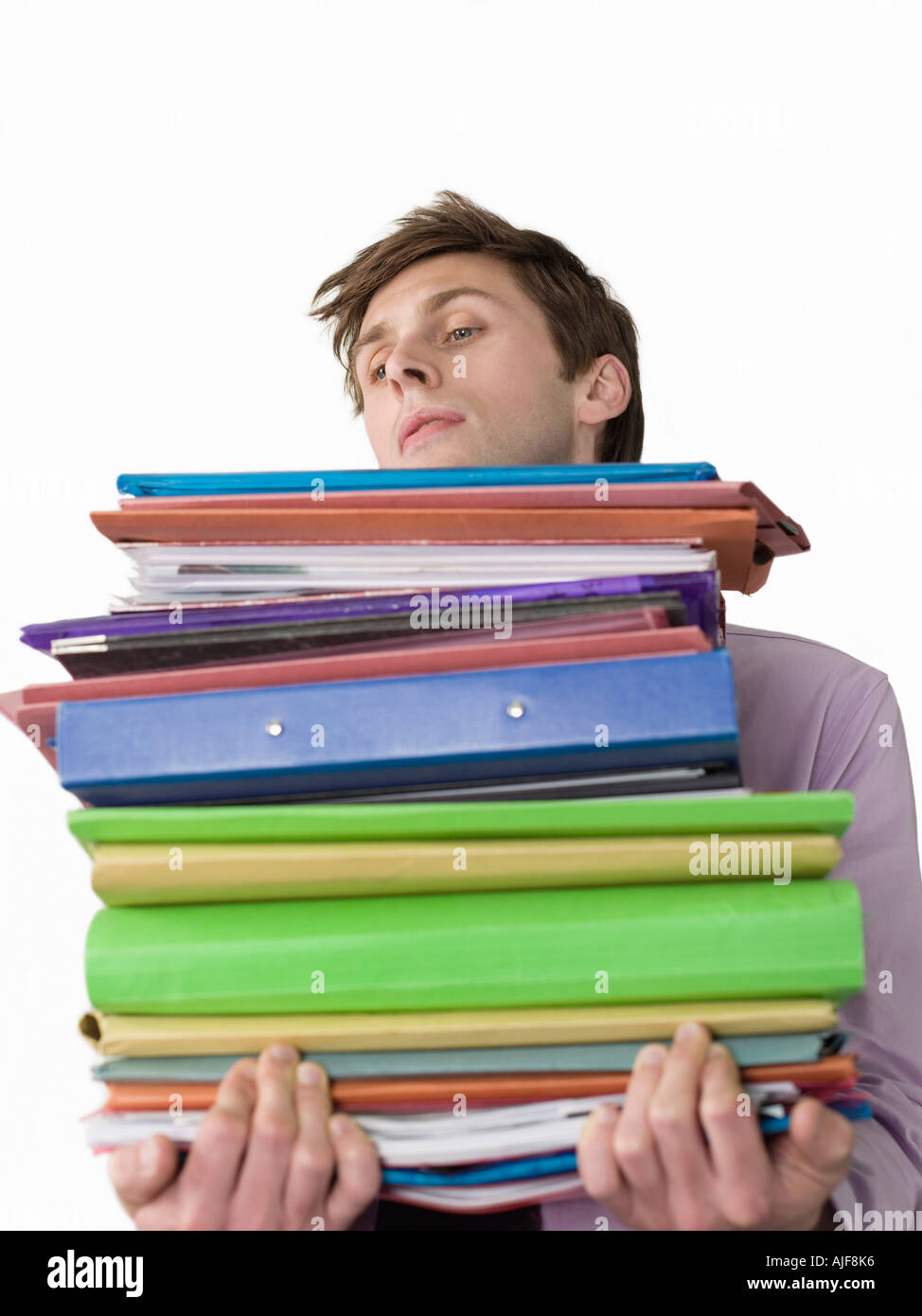 Large binders hi-res stock photography and images - Alamy