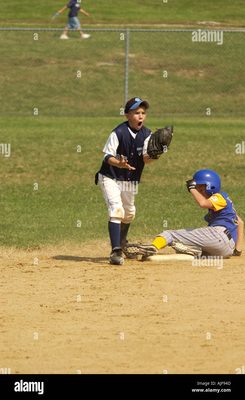 Children baseball slide hi-res stock photography and images - Alamy