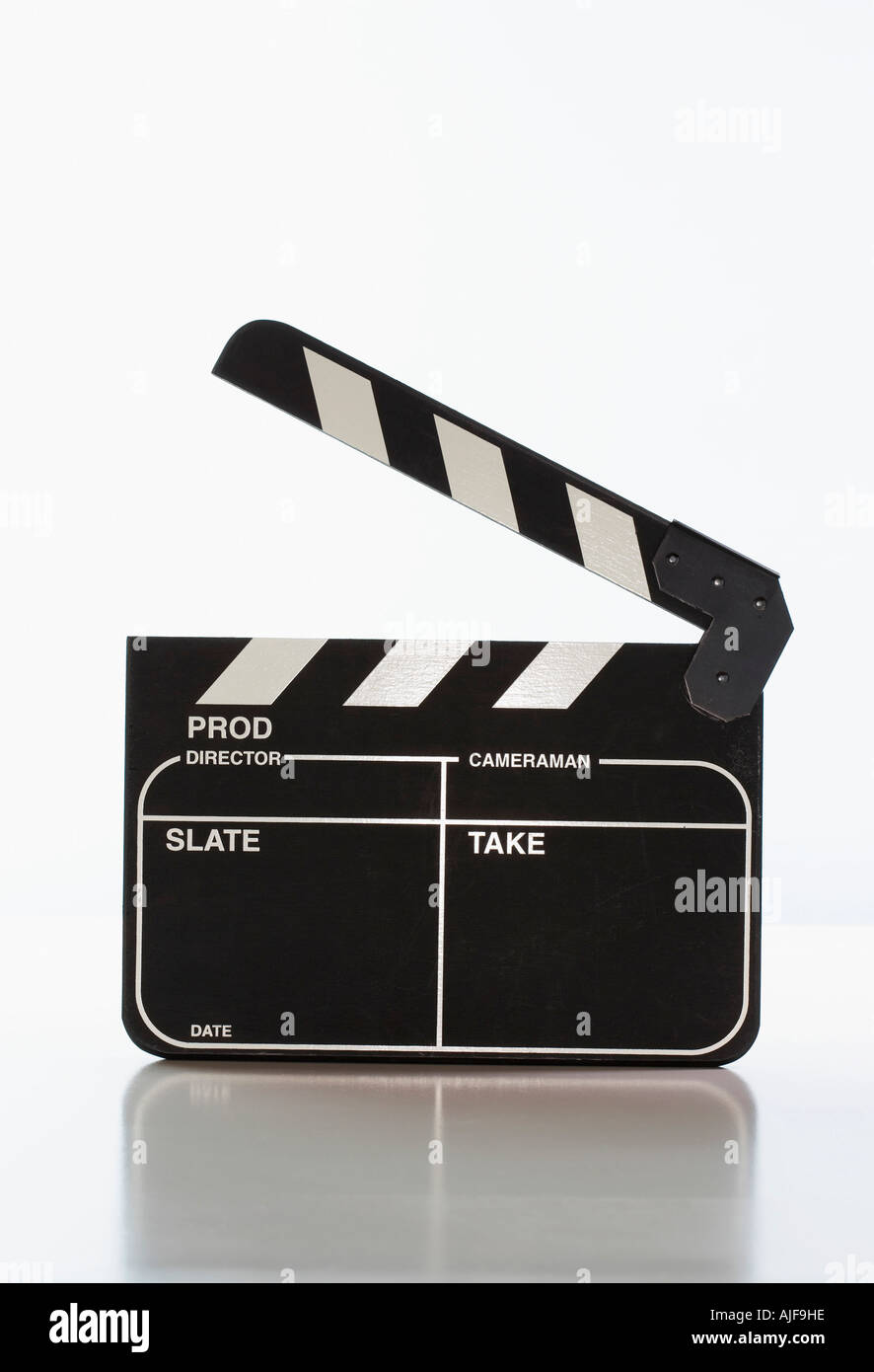 Motion picture clapper board Stock Photo - Alamy