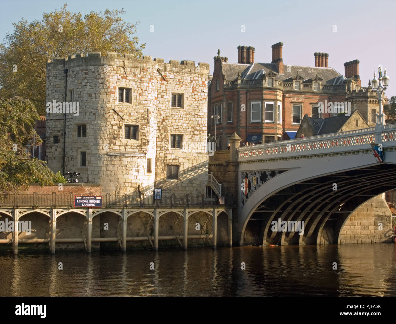 Lendal Bridge and Lendal Tower, York Stock Photo - Alamy