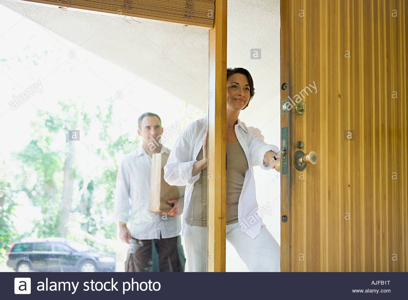 Arriving At Home Stock Photos & Arriving At Home Stock Images - Alamy