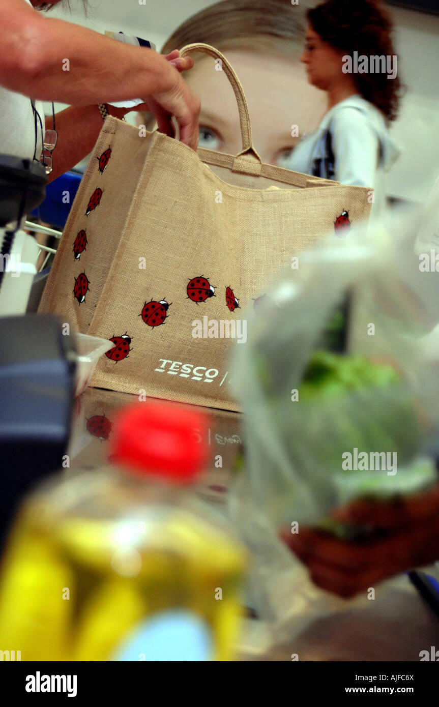 The Big Green Bag Scheme Stock Photo - Alamy