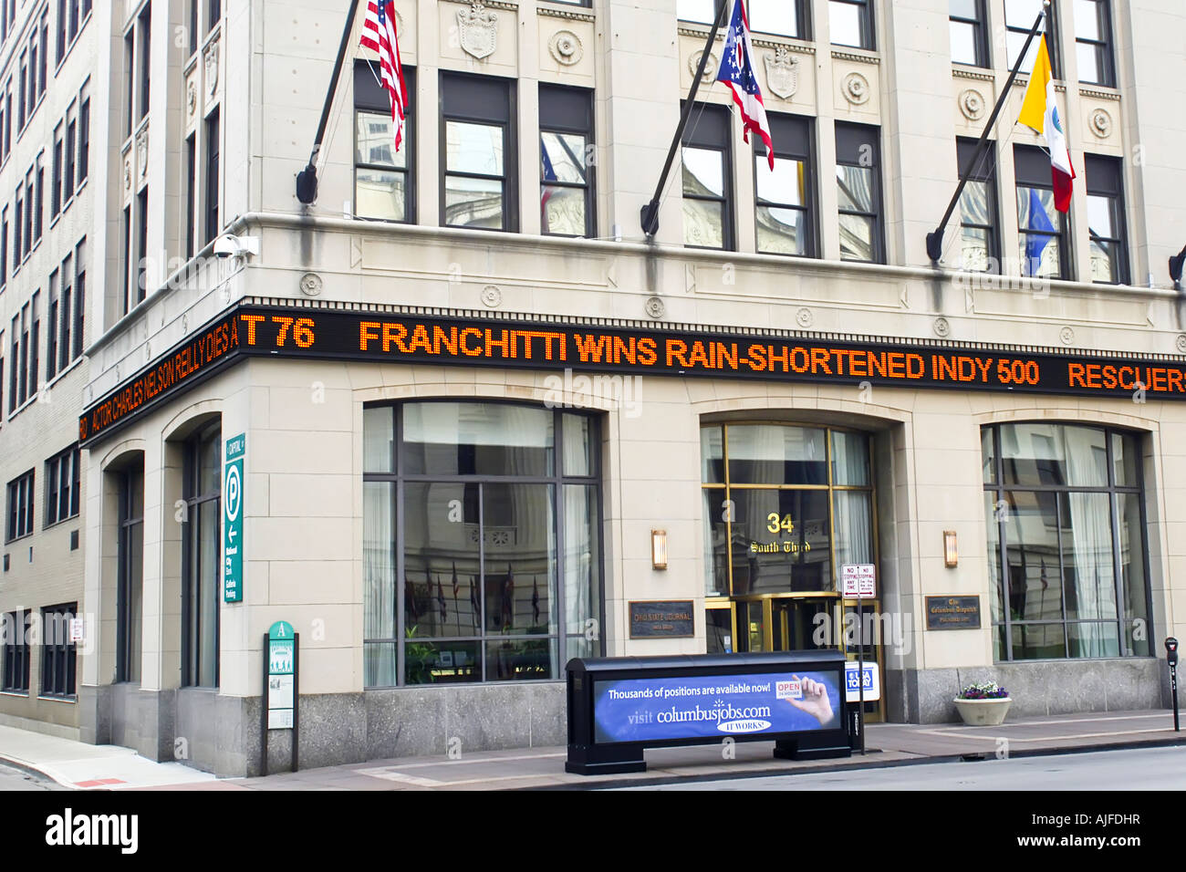 Columbus newspaper hi-res stock photography and images - Alamy