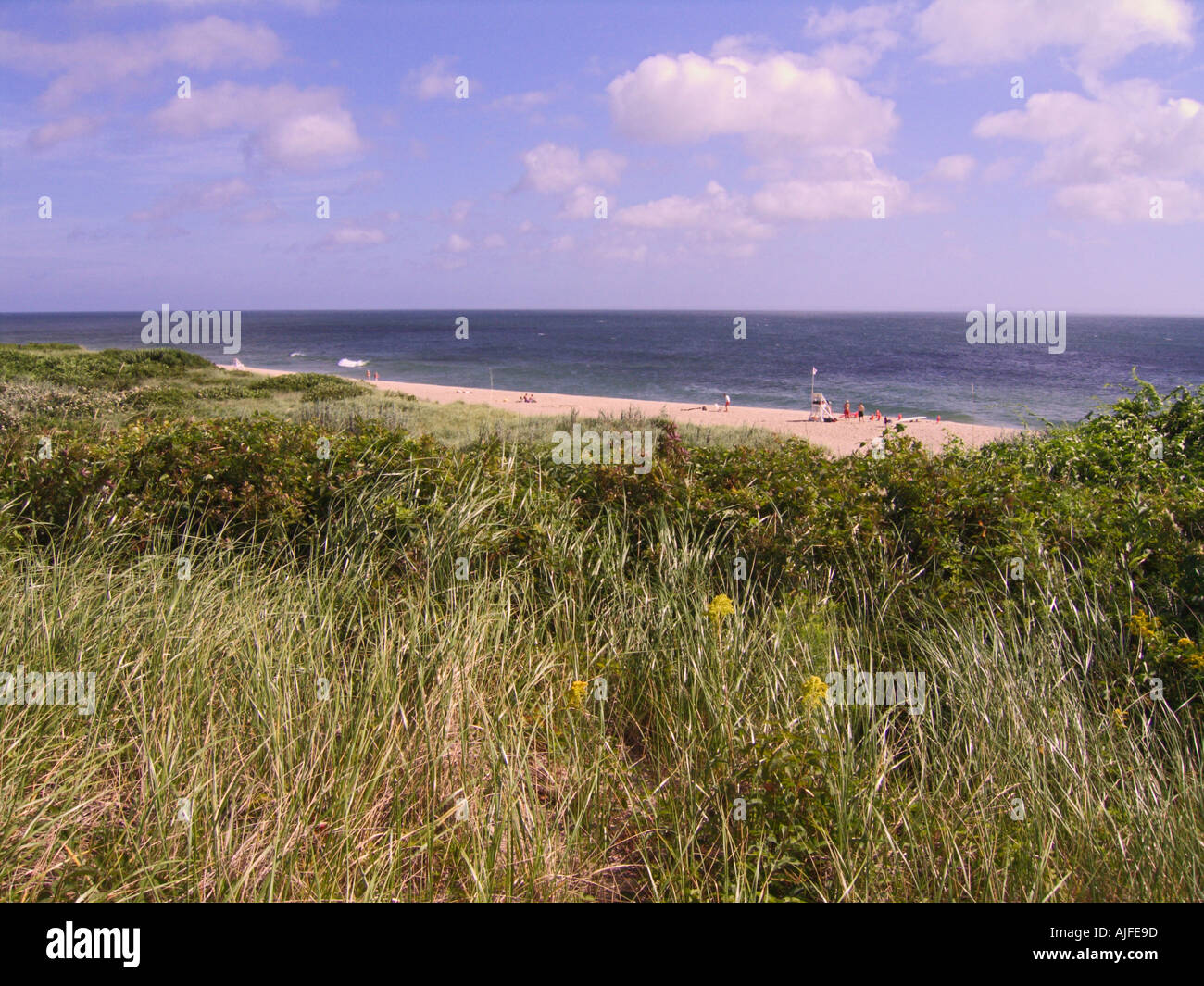 Massachusetts Cape Cod National Seashore Coast Guard Beach Stock Photo ...