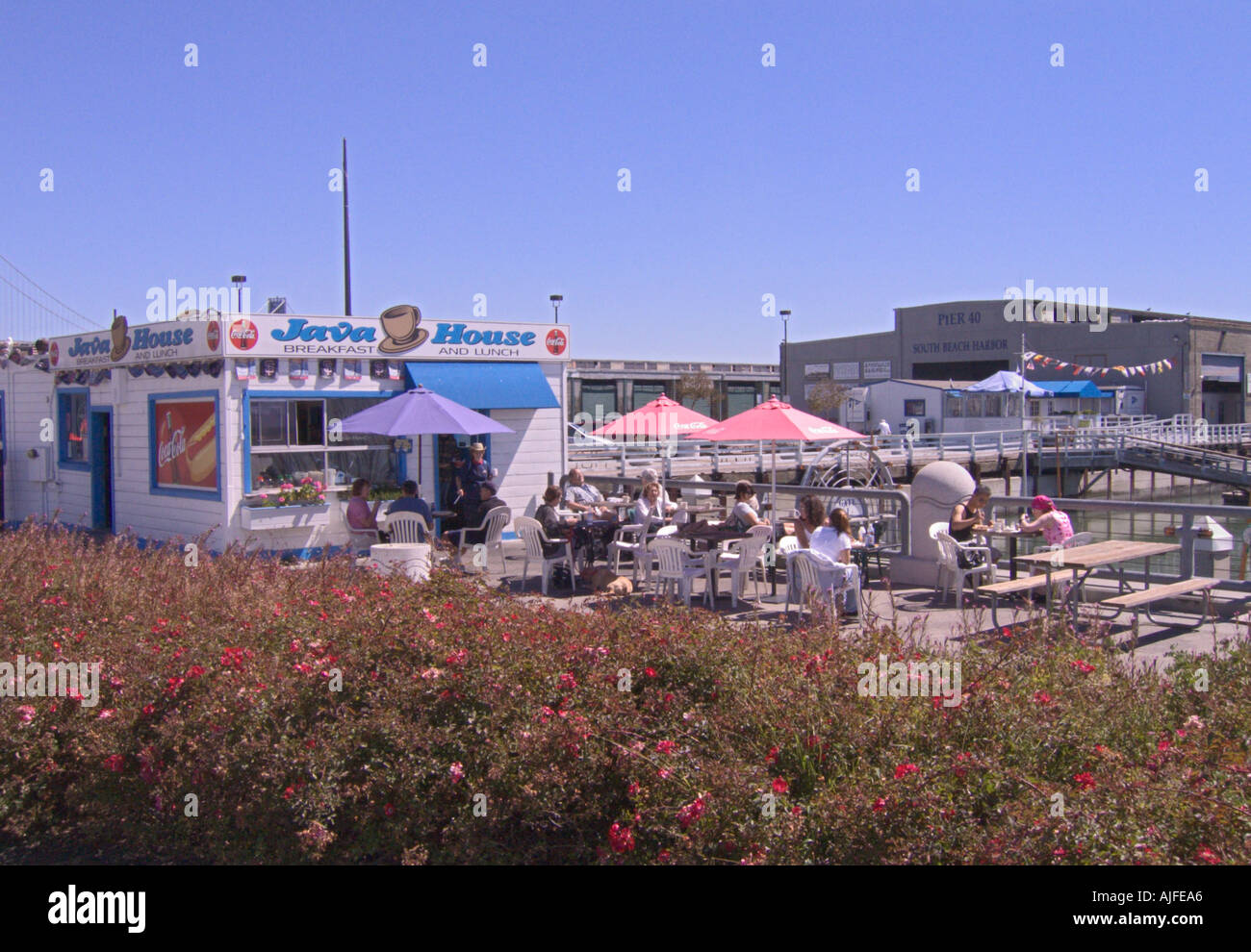 Java beach cafe san francisco hi-res stock photography and images - Alamy