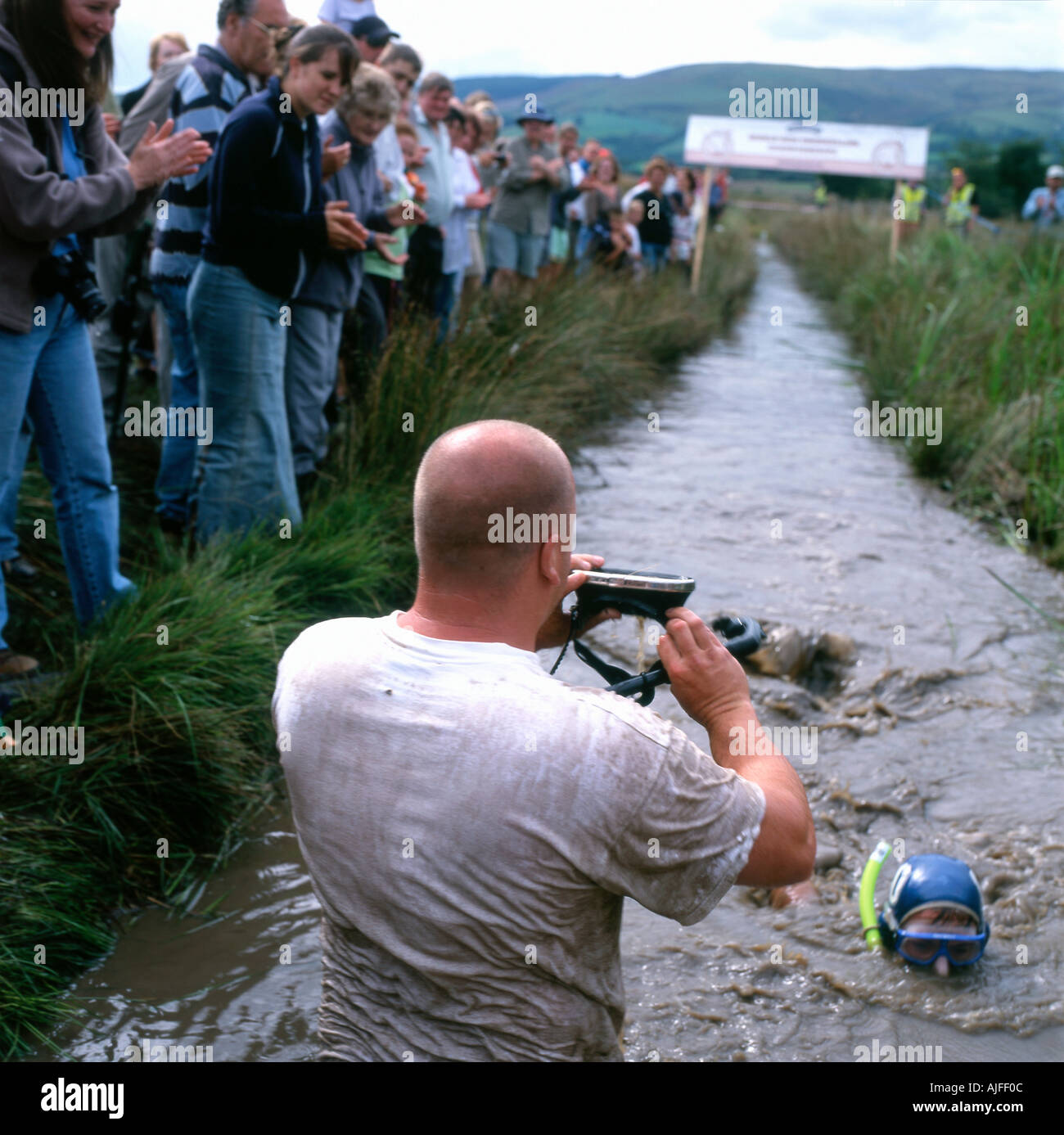 Man in bog snorkelling championship hi-res stock photography and images ...
