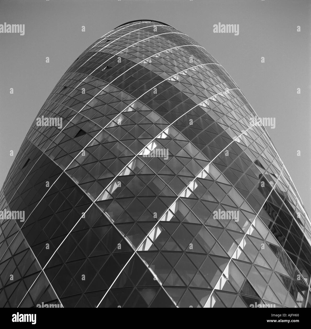 Offices gherkin Black and White Stock Photos & Images - Alamy