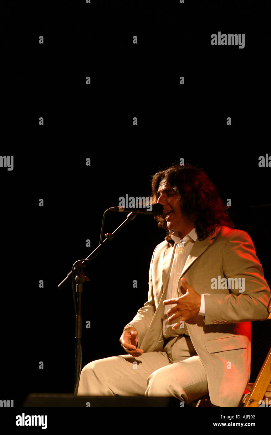 the young flamenco singer Antonio Reyes Spain Stock Photo - Alamy