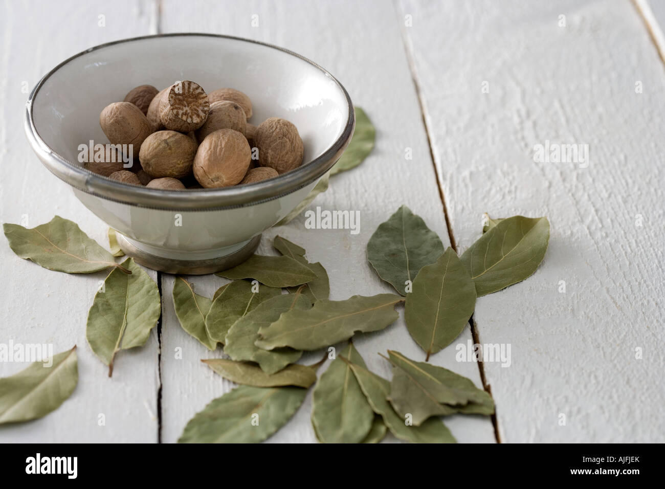 Nutmeg leaf hi-res stock photography and images - Alamy
