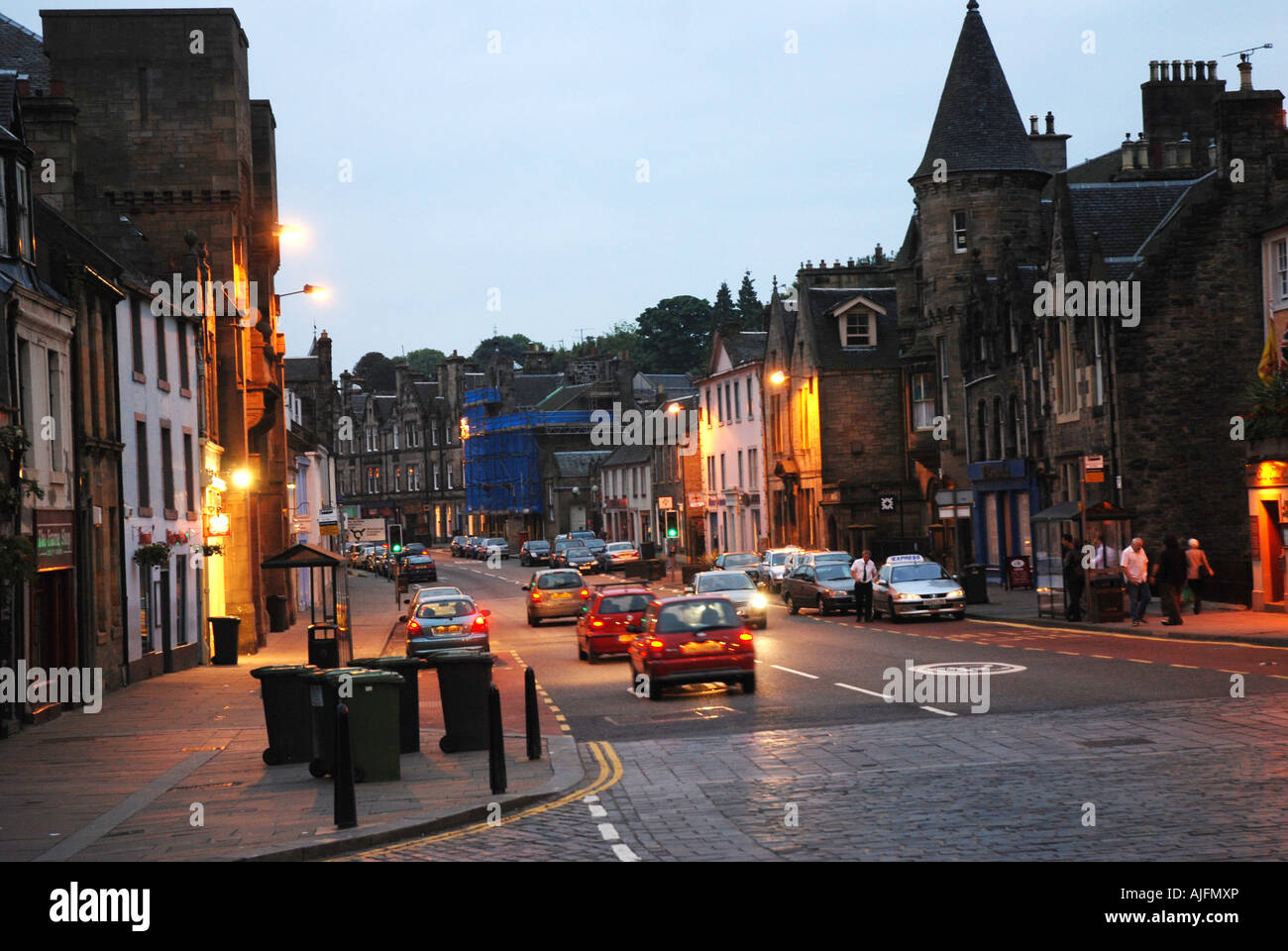 Town Linlithgow, Midlothian, Scotland Stock Photo - Alamy