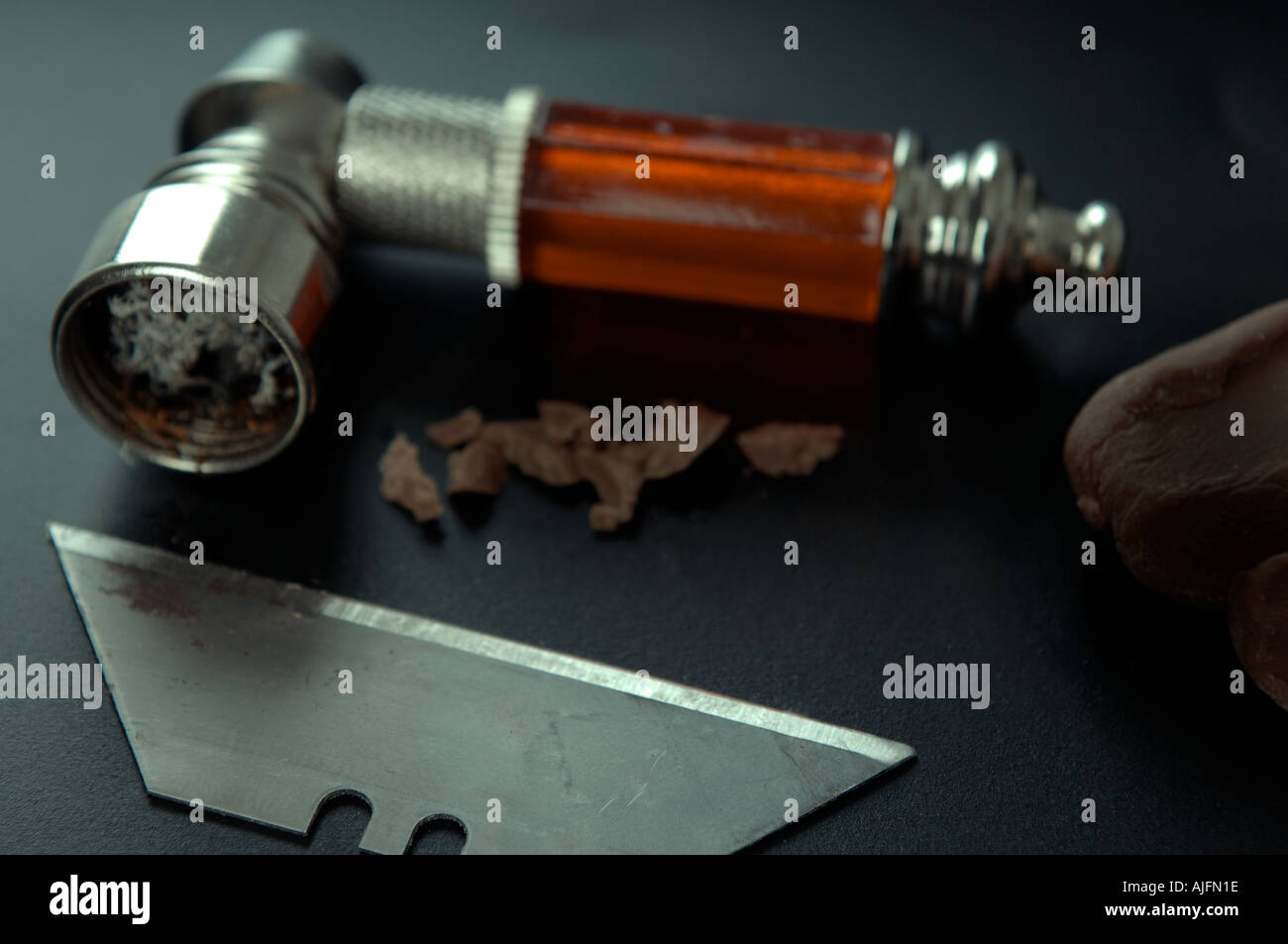 Drug pipe hi-res stock photography and images - Alamy