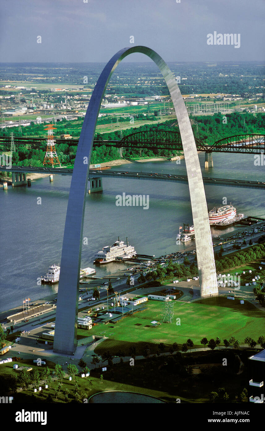 The Gateway Arch St Louis Missouri Stock Photo - Alamy