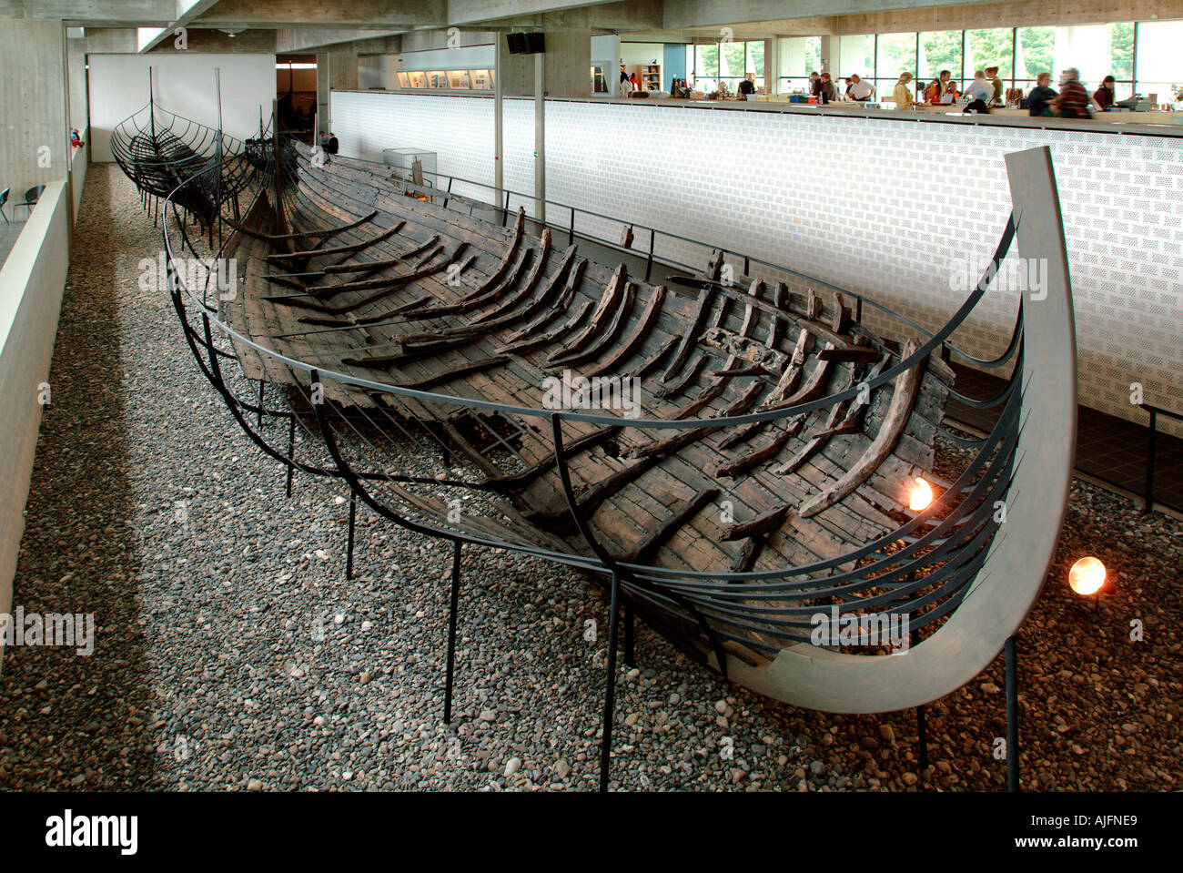 Resurection of Skuldelev 1 Viking Ship Stock Photo - Alamy