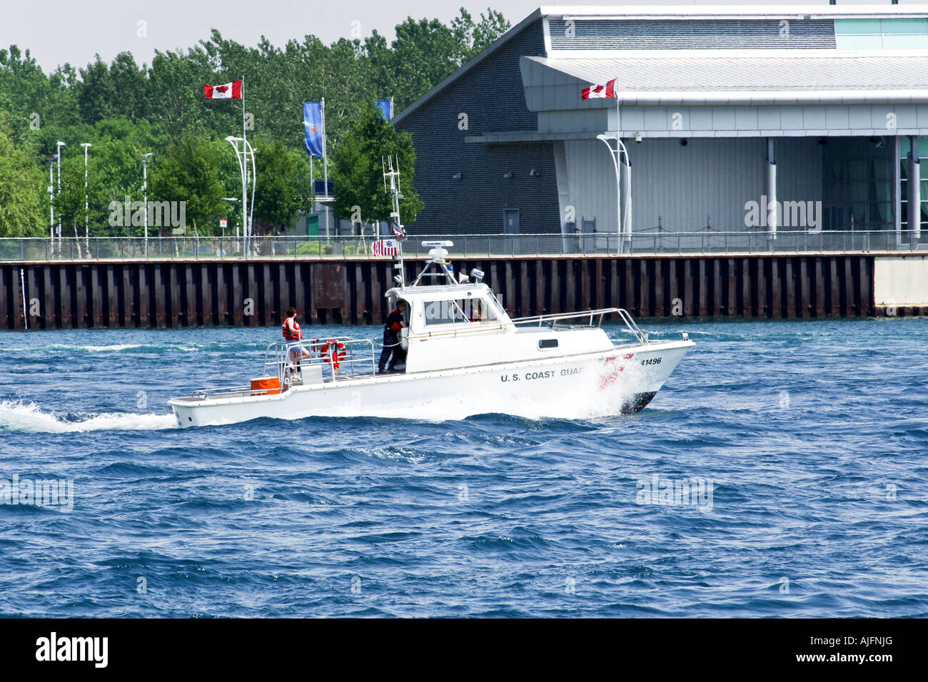 Uscg homeland security boat hi-res stock photography and images - Alamy