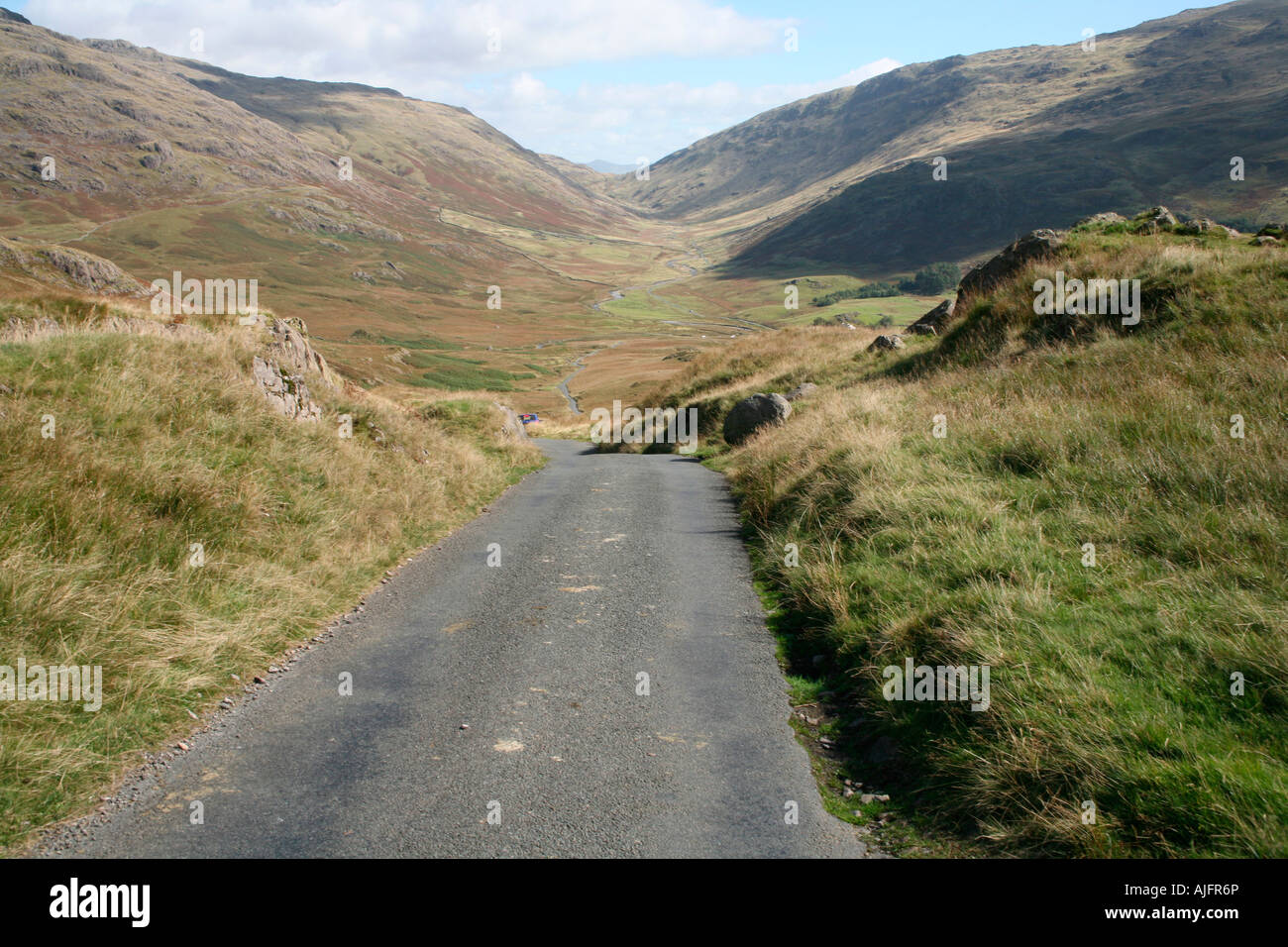 Hardknott and wrynose pass hi-res stock photography and images - Alamy