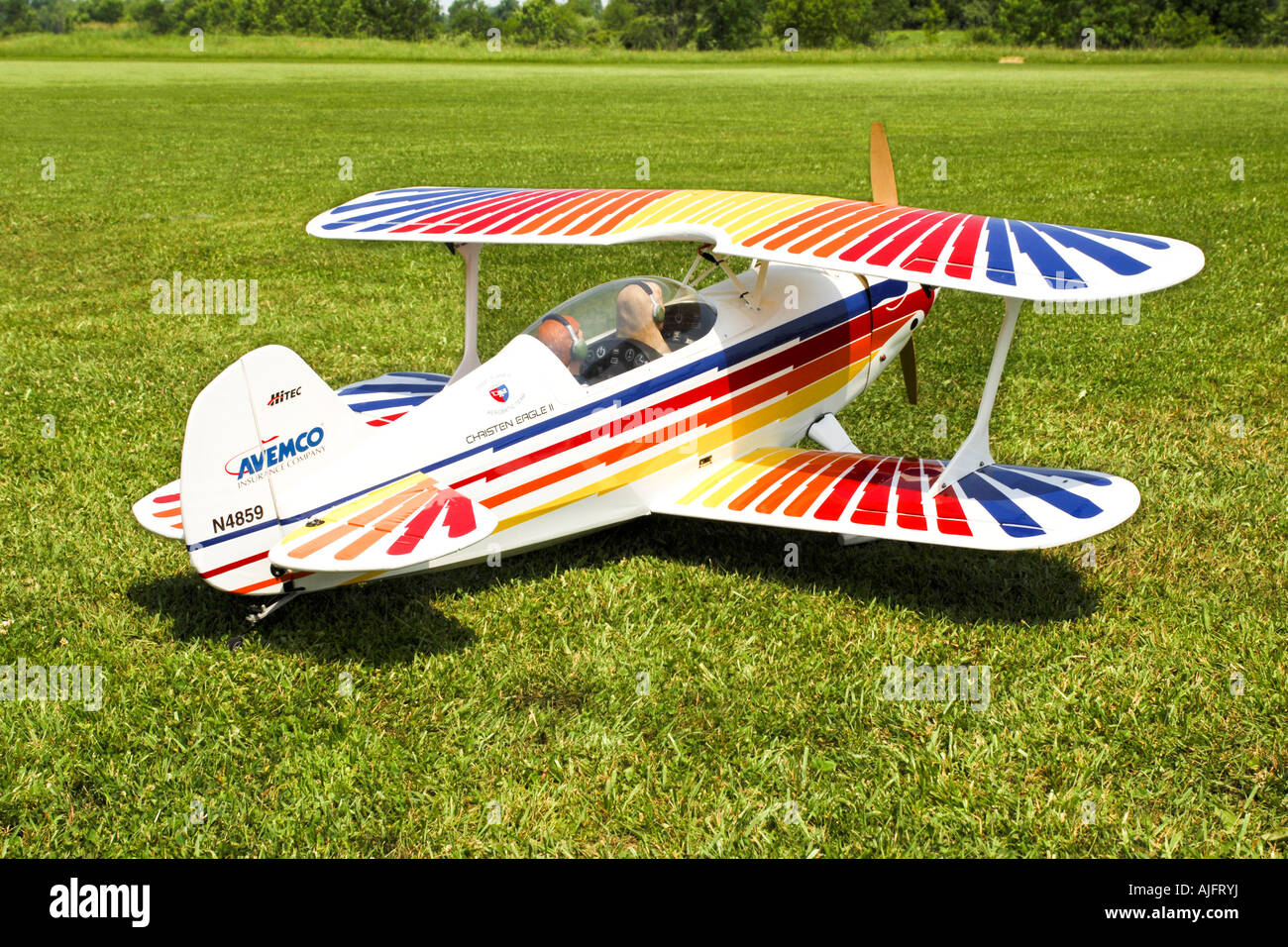 Radio controlled model aircraft of the St Clair County model club ...