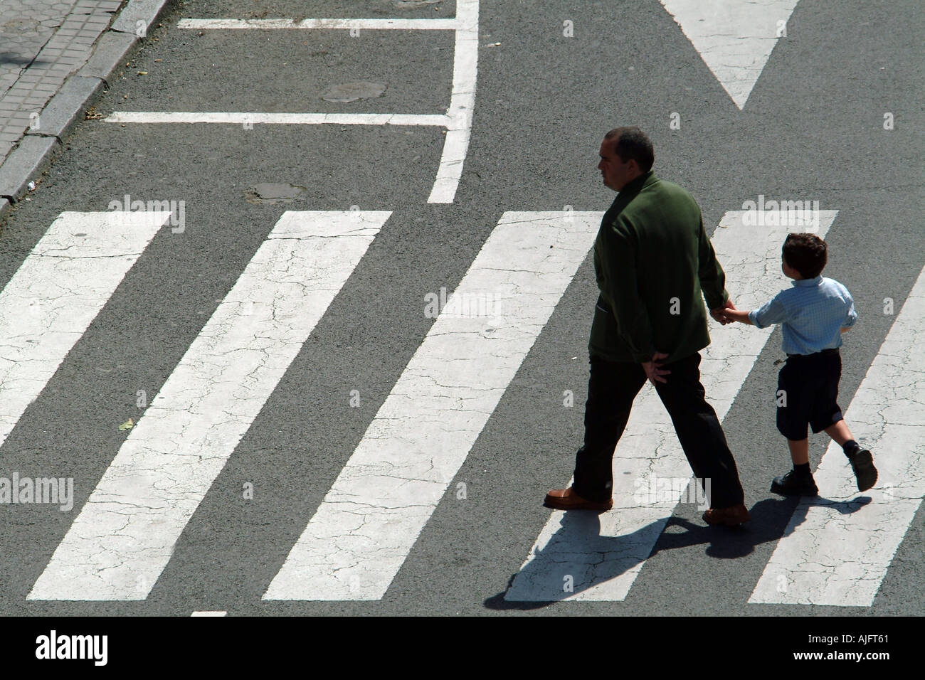 White painted zebra crossing hi-res stock photography and images - Alamy