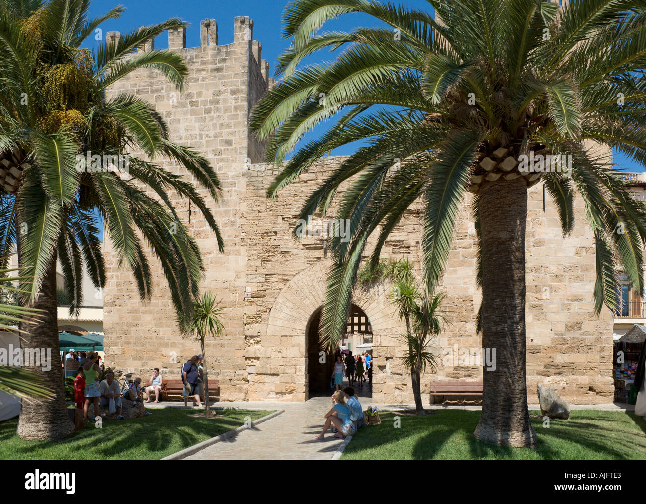 Alcudia mallorca old town hi-res stock photography and images - Alamy