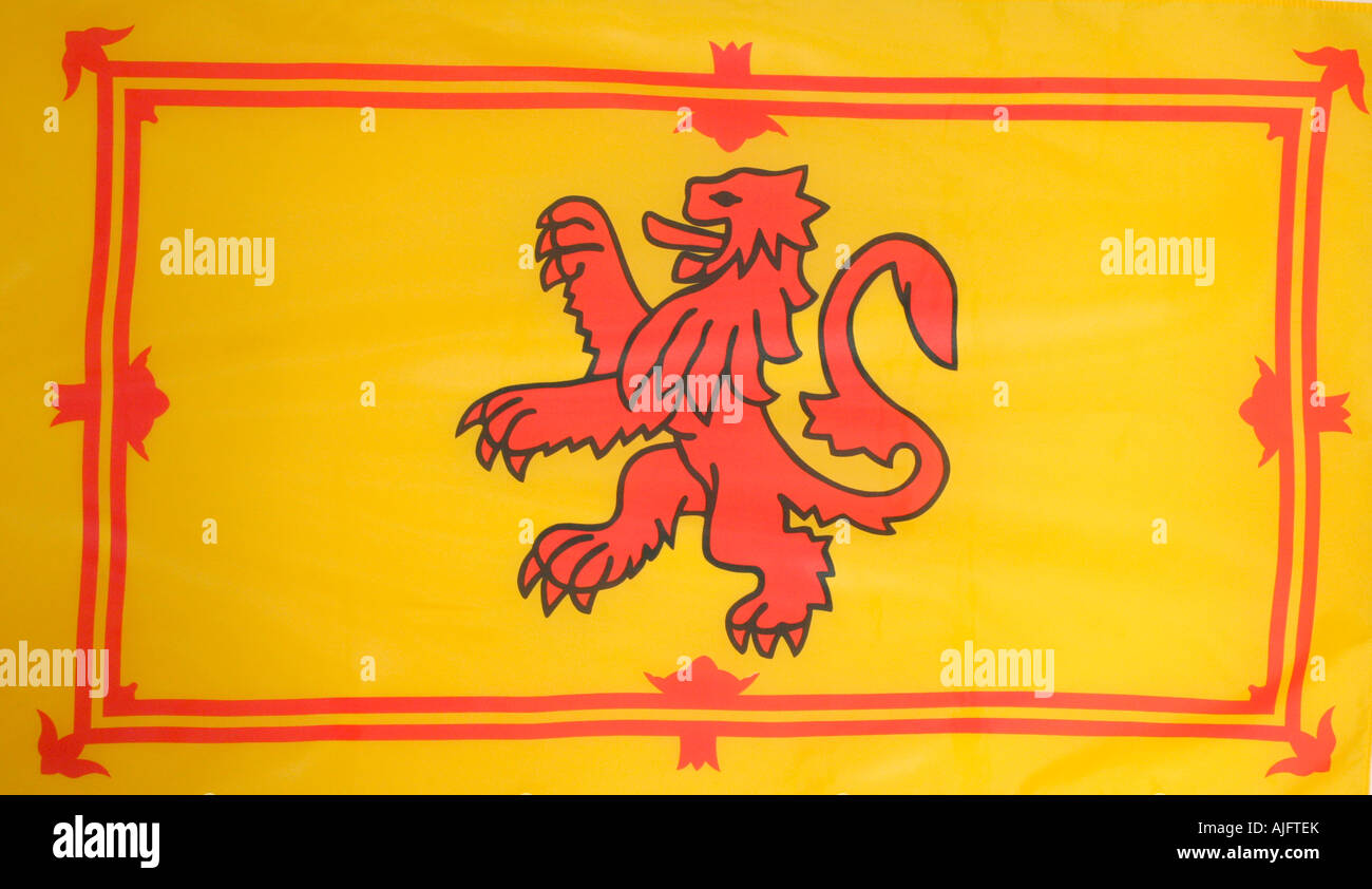Scottish lion flag hi-res stock photography and images - Alamy