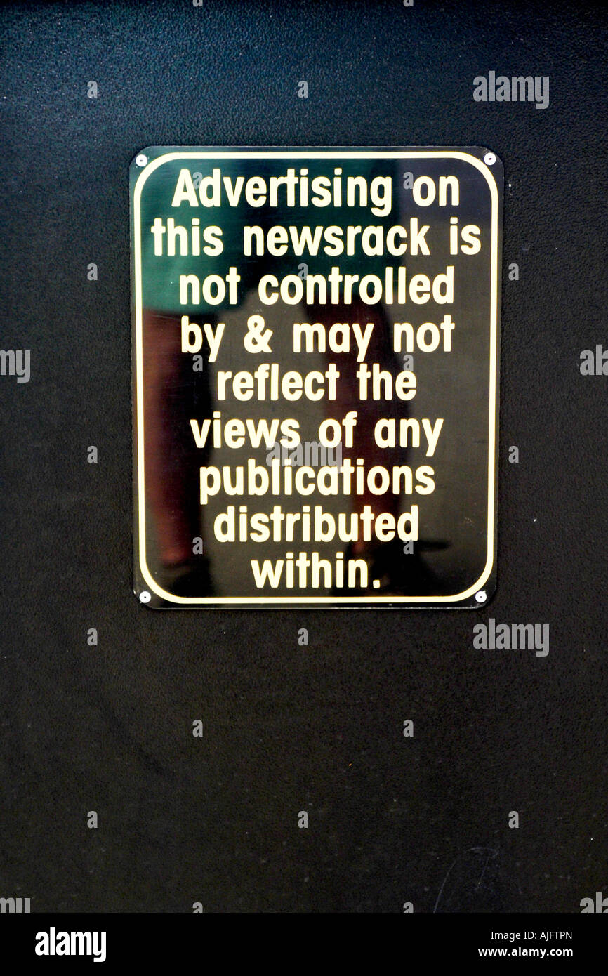 Disclaimer notice hi-res stock photography and images - Alamy