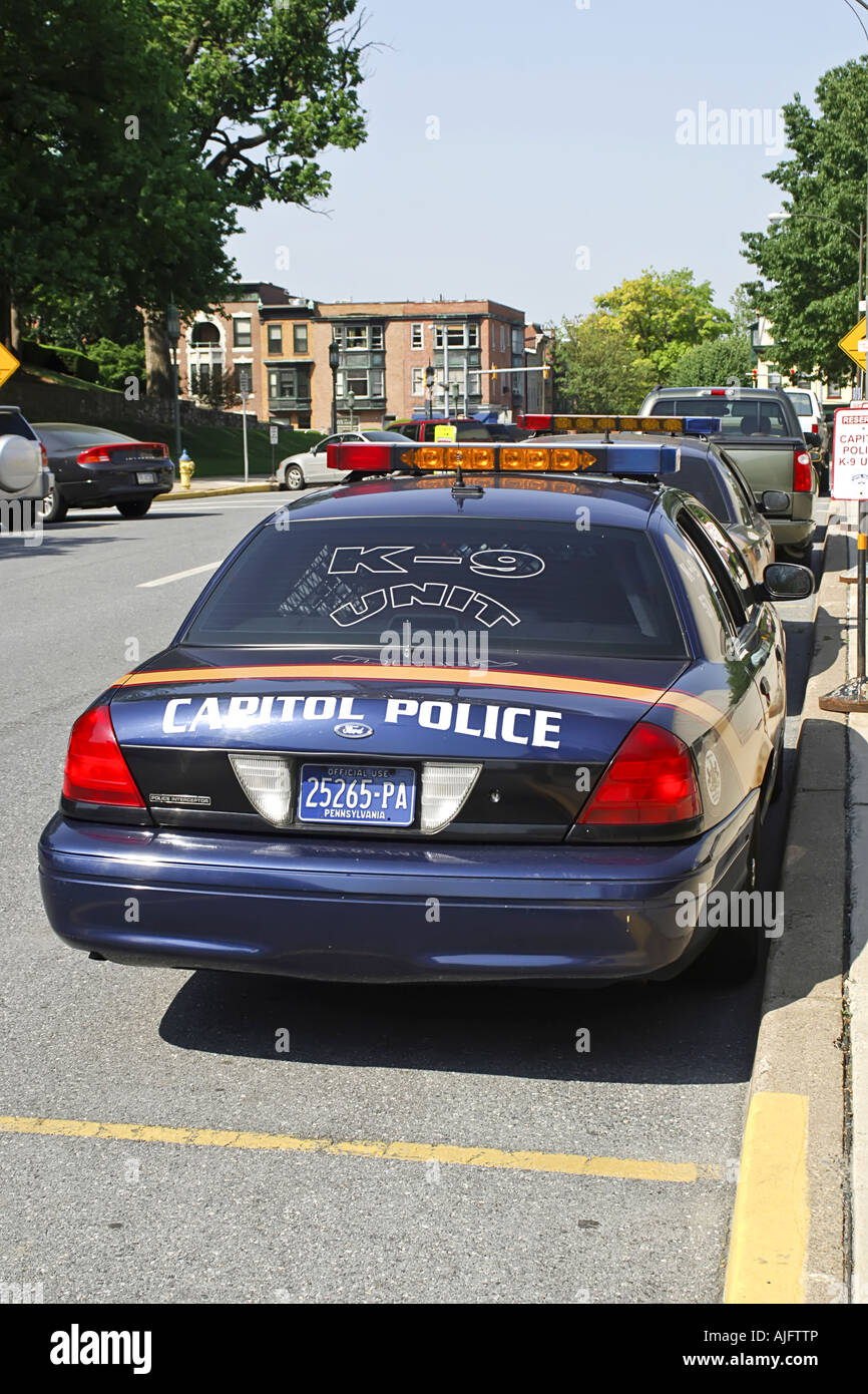 Capitol Police vehicle Harrisburg Pennsylvania PA Stock Photo - Alamy