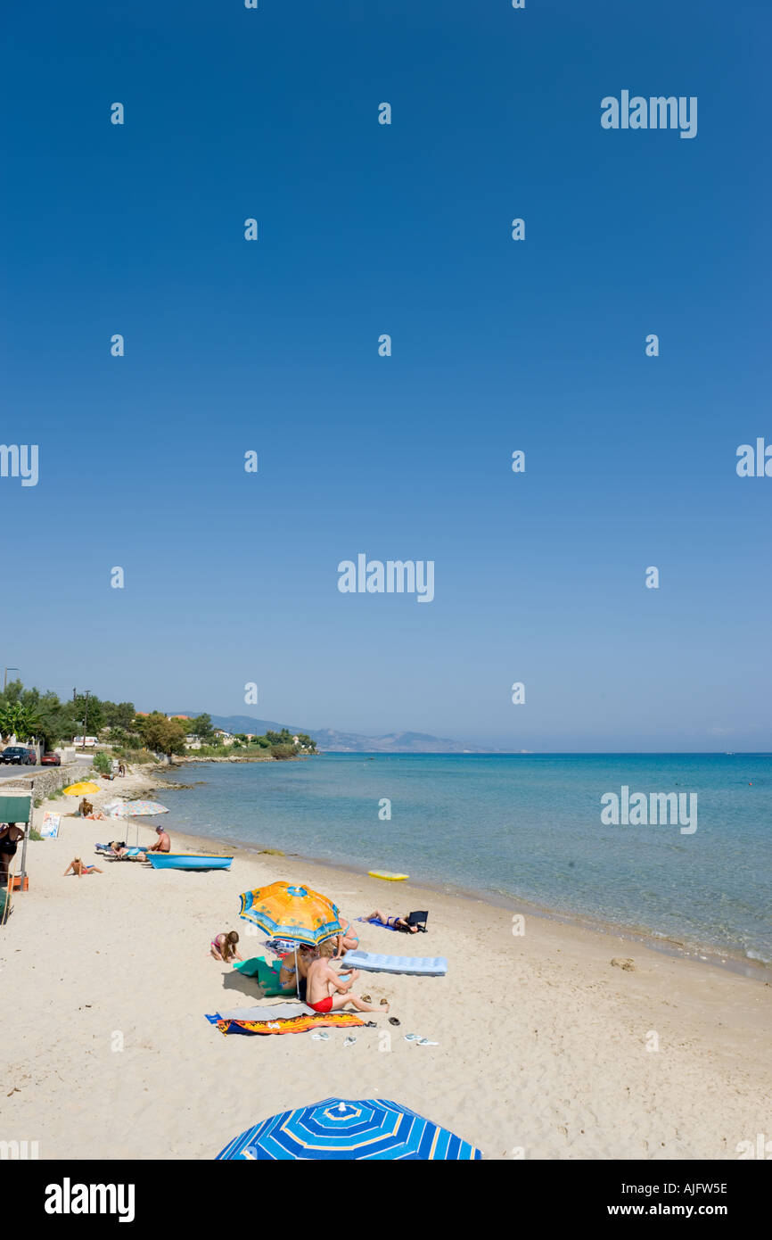 Beach at Amoudi, Zakynthos, Ionian Islands, Greece Stock Photo - Alamy