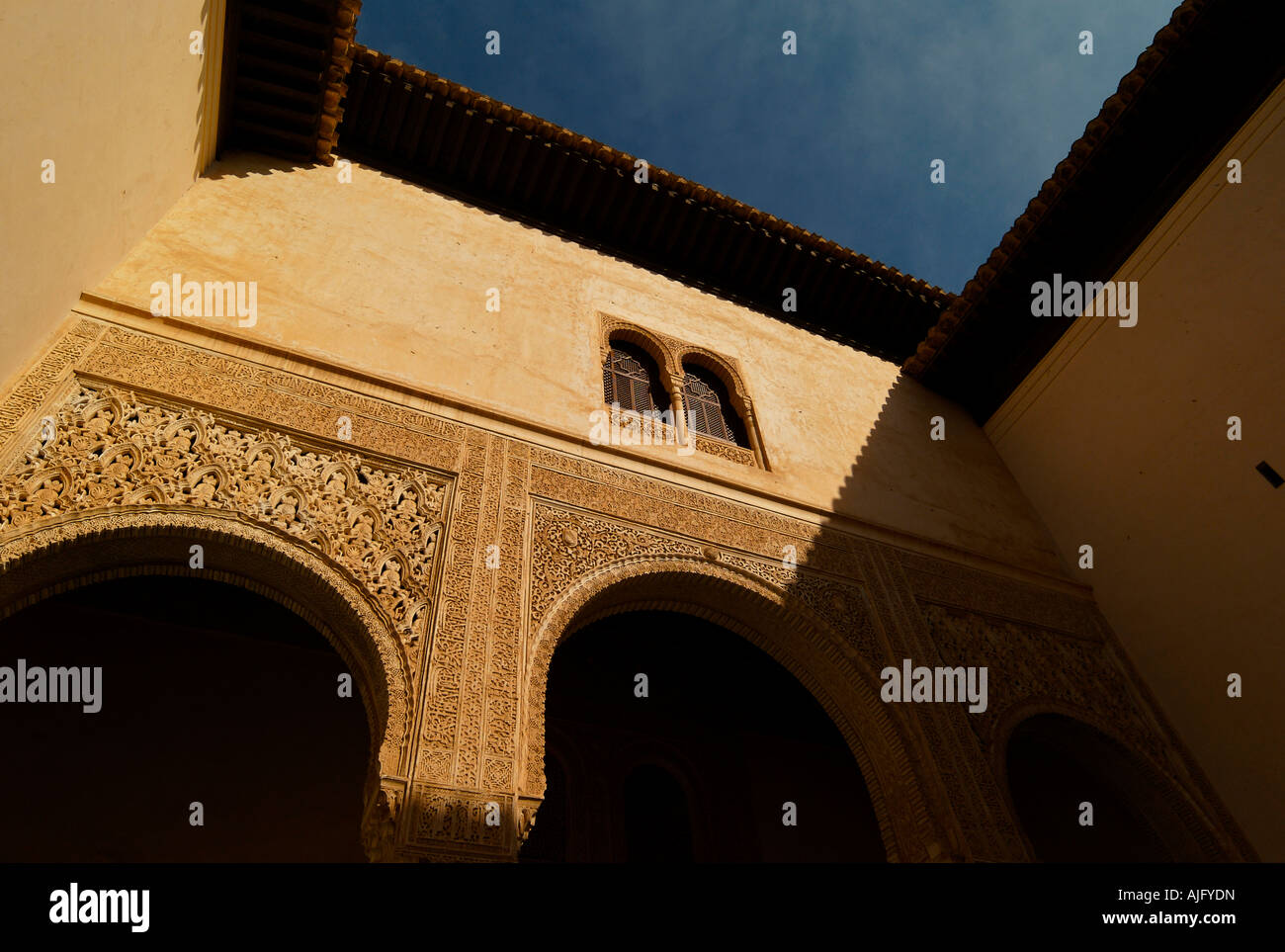 The Cuarto Dorado in the Alhambra, Granada, Spain Stock Photo - Alamy
