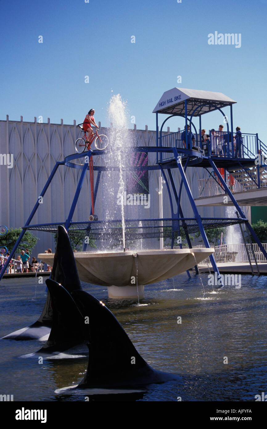 Seattle science center fountain hi-res stock photography and images - Alamy