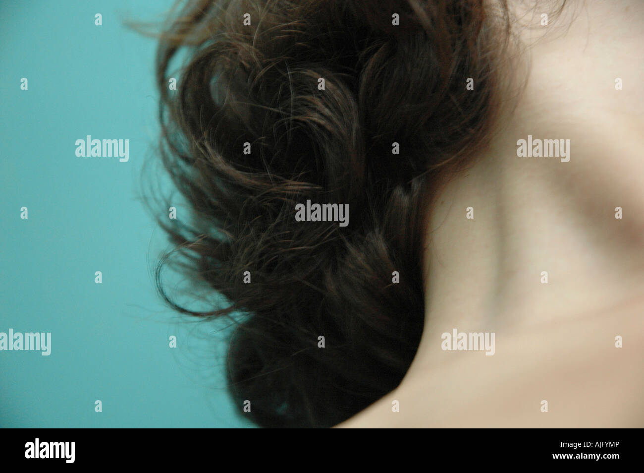 Human neck close up hi-res stock photography and images - Alamy