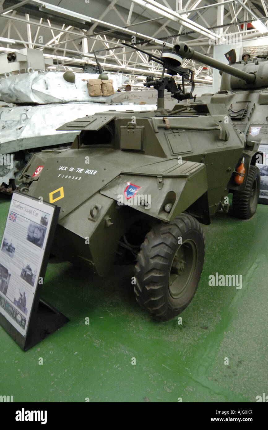British WW2 Humber Scout car Stock Photo - Alamy