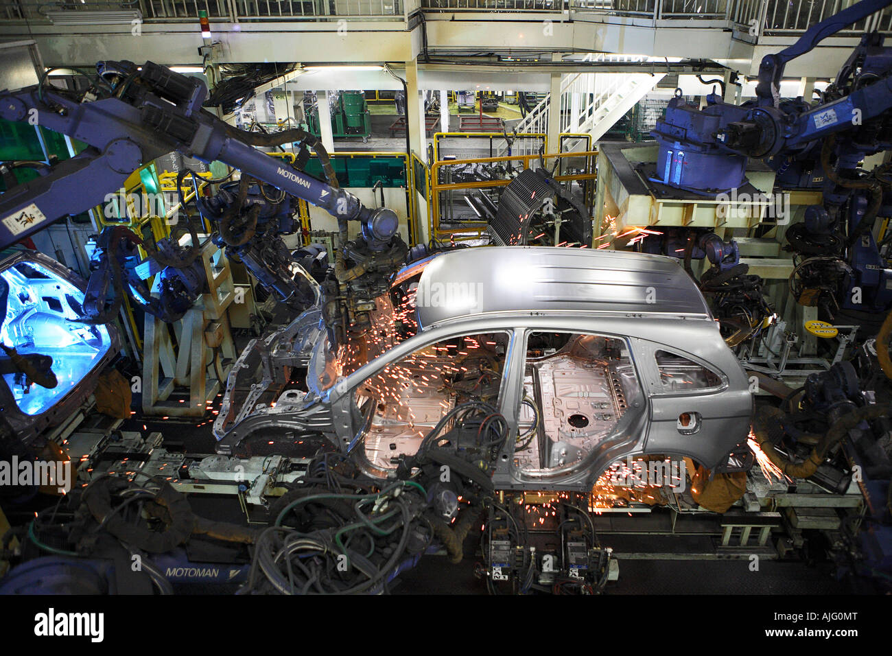 Honda car factory hi-res stock photography and images - Alamy