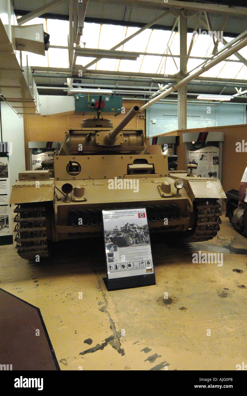 German WW2 Panzerkampfwagon Mk3 Tank Stock Photo - Alamy