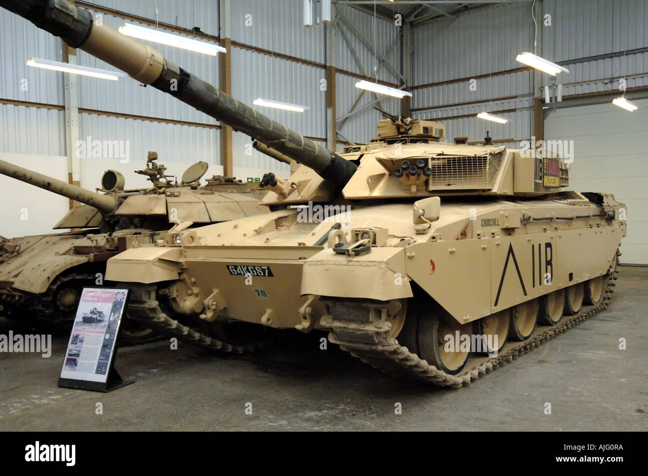 British Challenger Mark 1Tank as used in the gulf war Stock Photo - Alamy