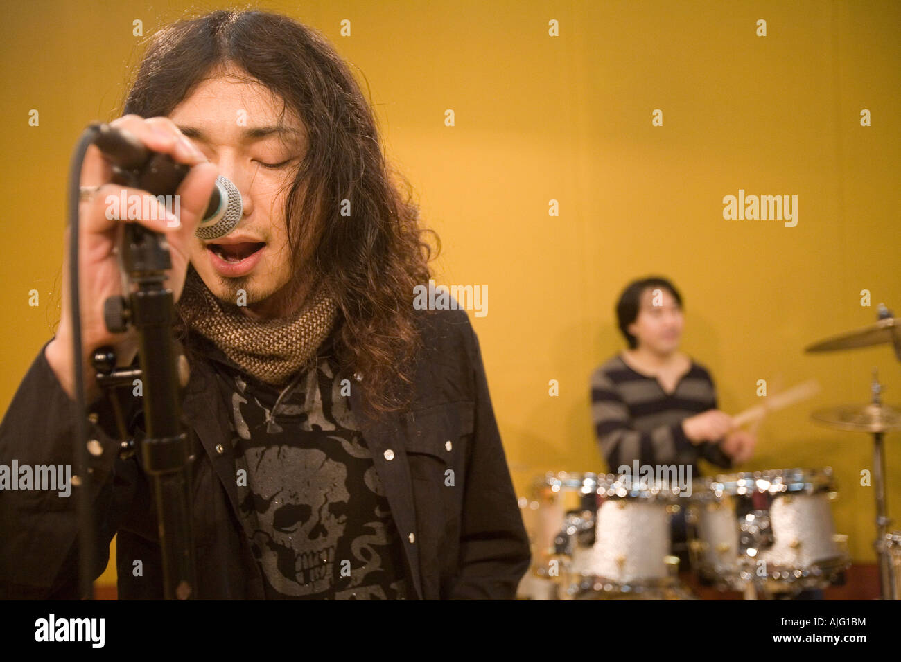 Two man band hi-res stock photography and images - Alamy