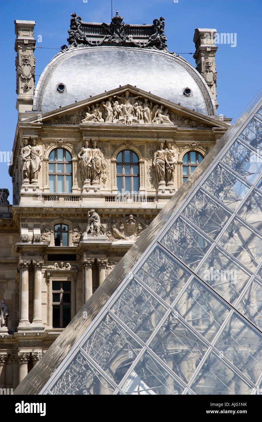 France Ile De France Paris The Richelieu Wing Of The Musee Du Louvre ...
