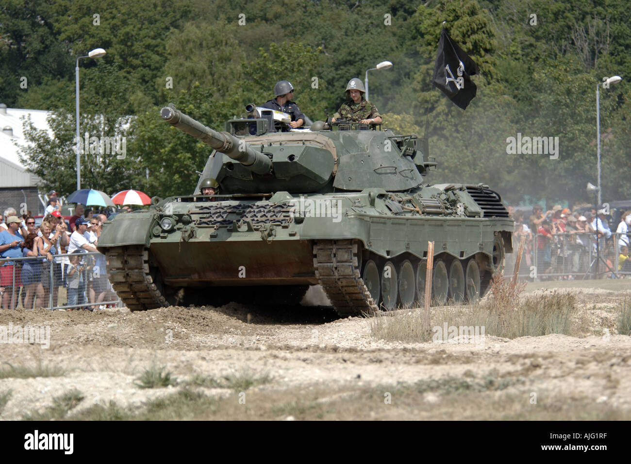 German Modern day Leopard tank Stock Photo - Alamy