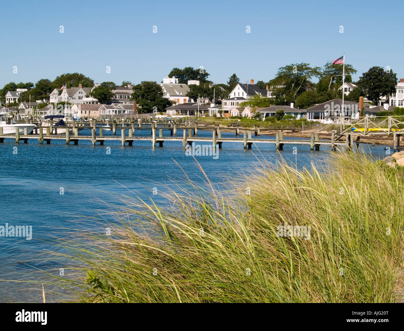 Edgartown Bay, Martha's Vineyard Massachusetts New England USA Stock ...