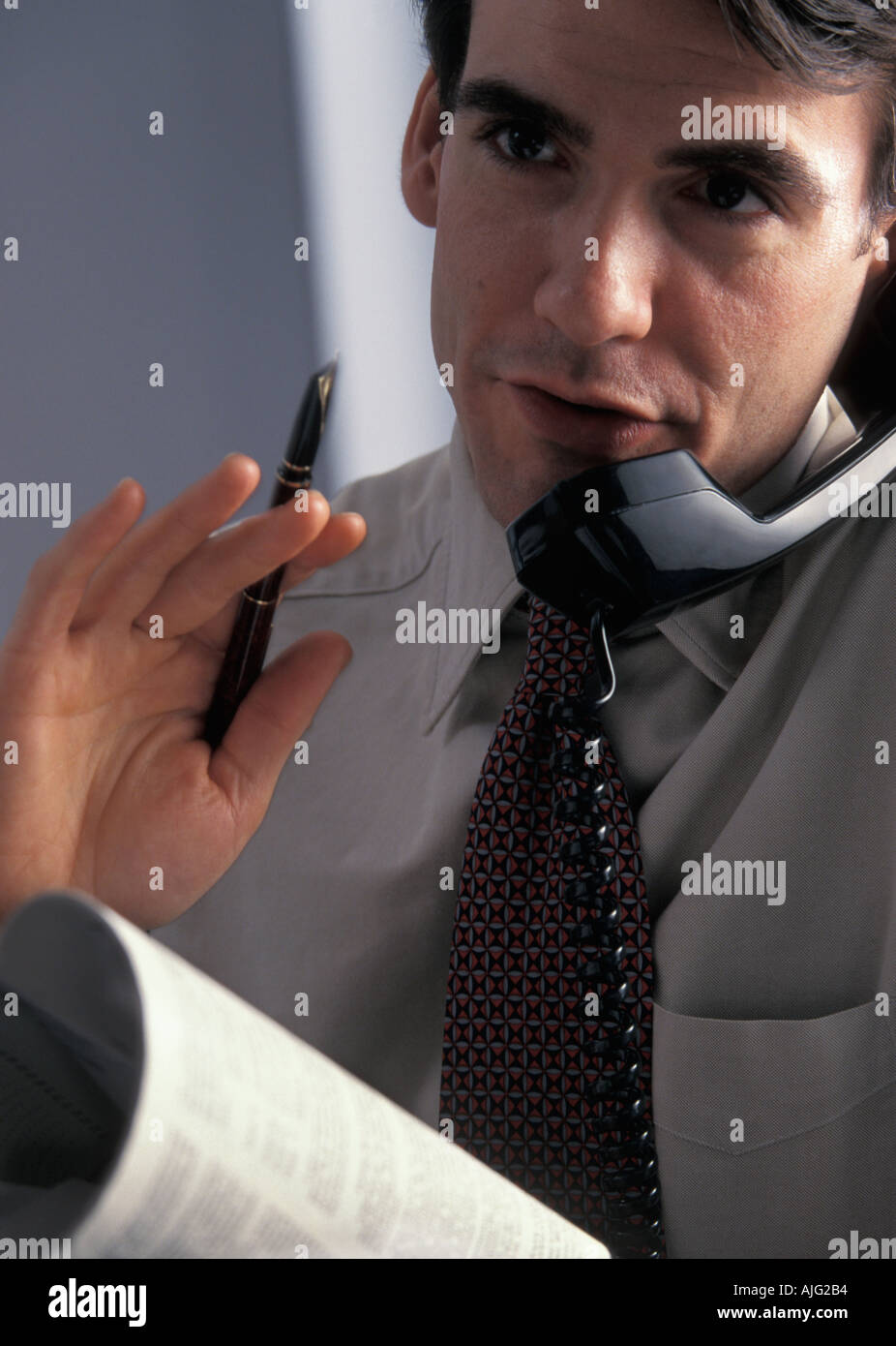Overconfident man in office hi-res stock photography and images - Alamy