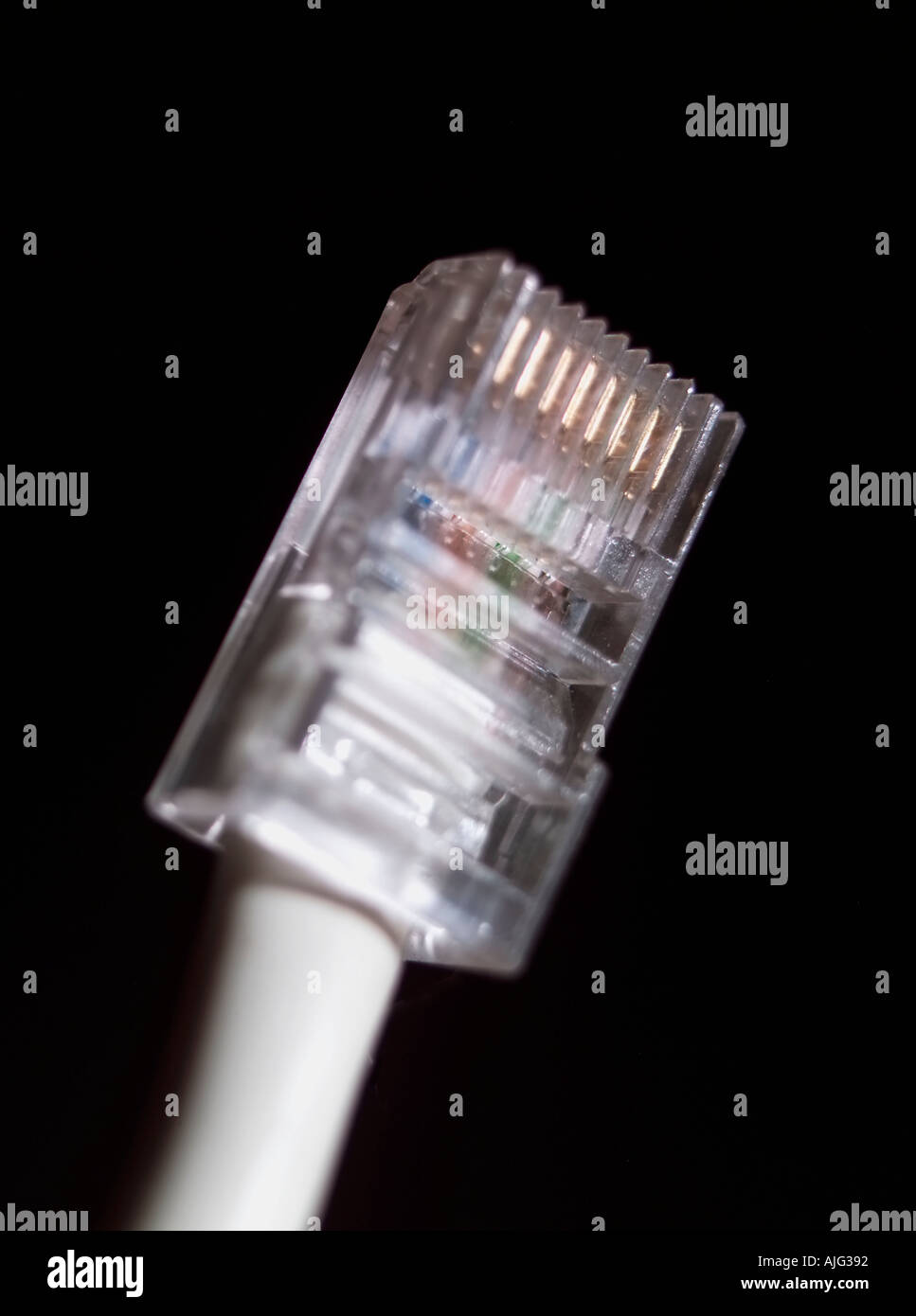 close up cable modem computer Stock Photo - Alamy