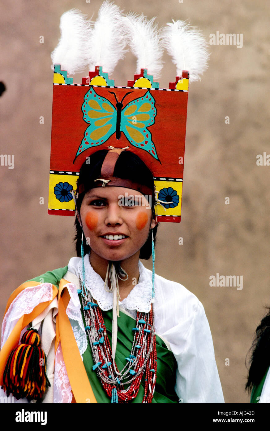 girl in head dress Stock Photo - Alamy