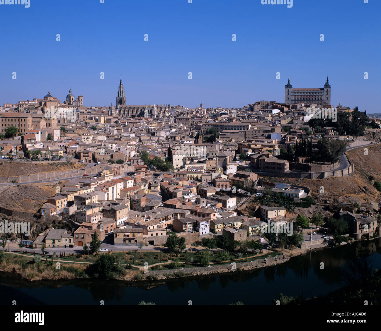 Spain Spanien Toledo Kastilien Castile Castilla La Mancha Stock Photo ...