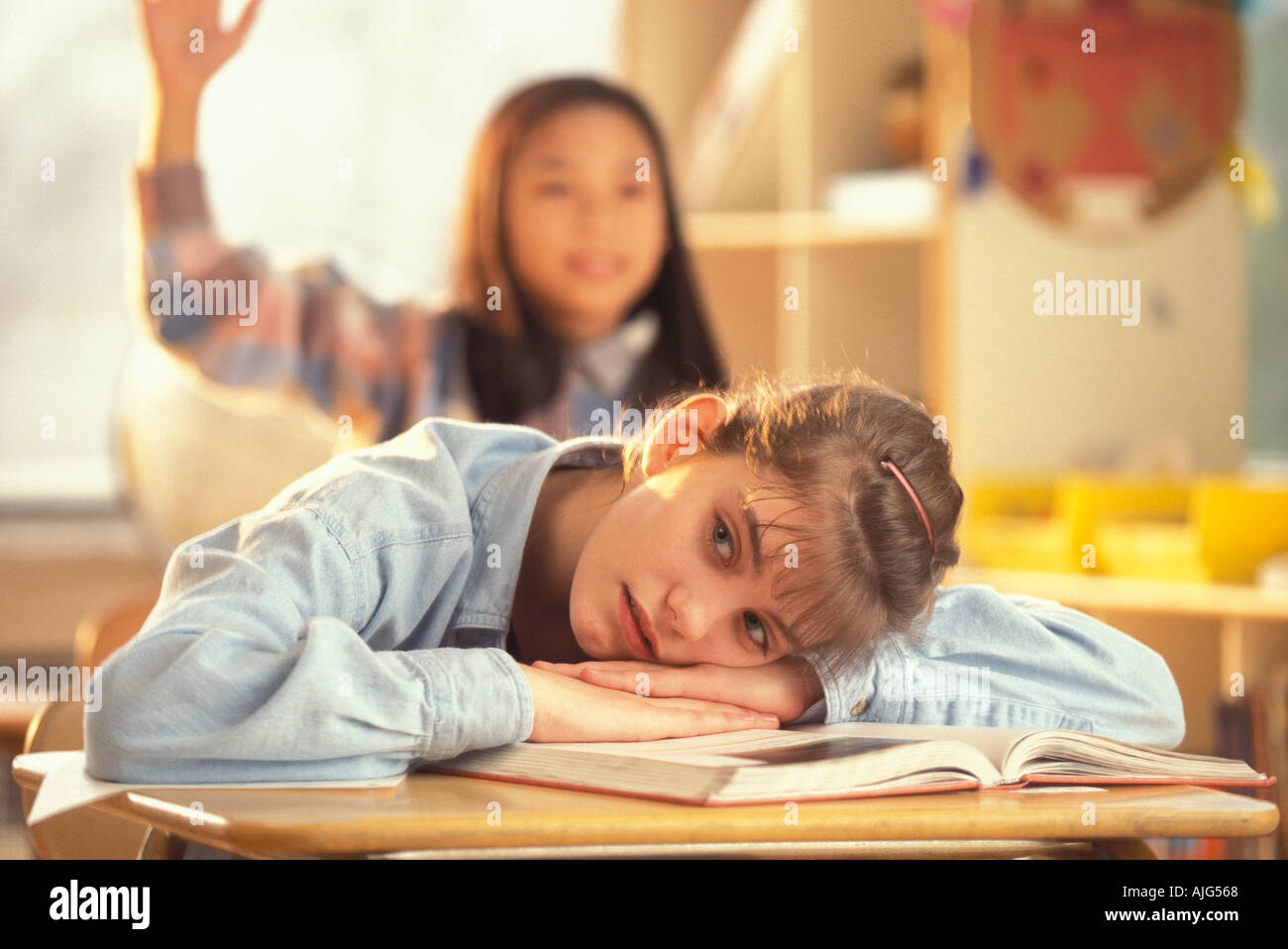 Bored Middle School Students